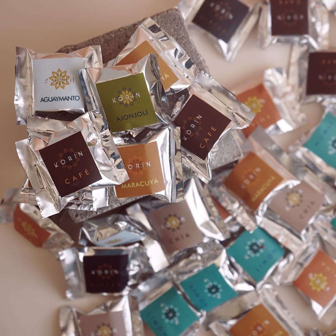 BOMBONES A GRANEL CON ENVOLTURA | Korin Chocolate