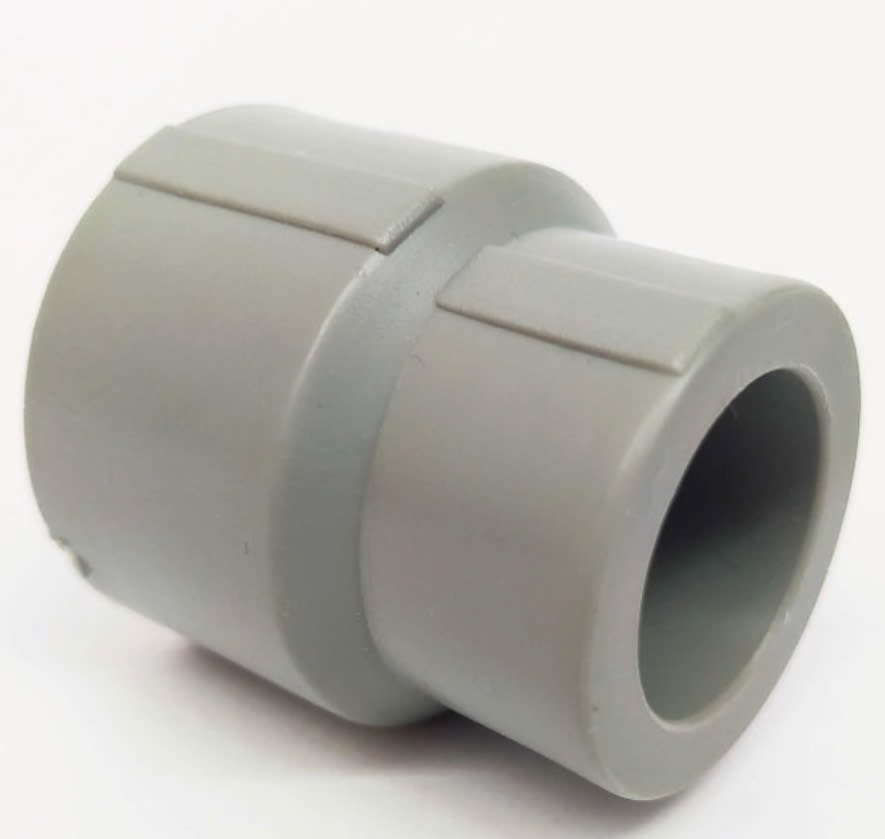 FITTING PPR GRIS COPLA REDUCCION 25X20MM HOFFENS | FERRETERIA LUCAS