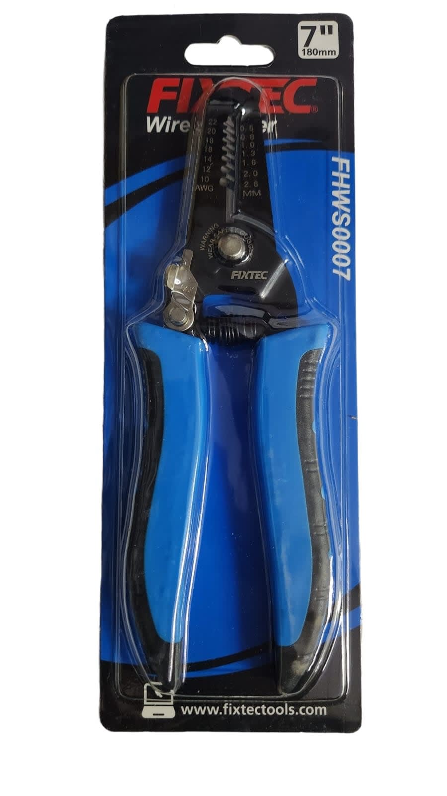 ALICATE PELACABLE RECTO 7" FIXTEC | FERRETERIA LUCAS