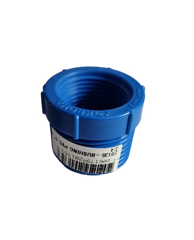 BUSHING REDUCCION PVC HIDRAULICO 1HE-3/4HI AZUL HOFFENS | FERRETERIA LUCAS