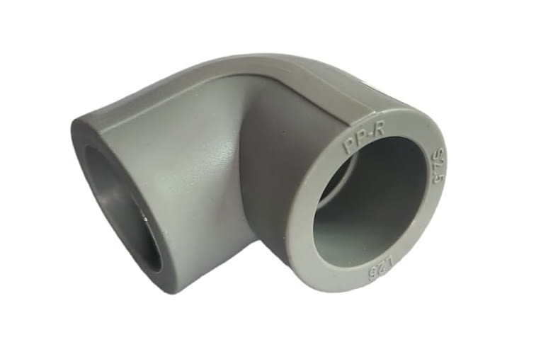 FITTING PPR GRIS CODO 25MM HOFFENS | FERRETERIA LUCAS