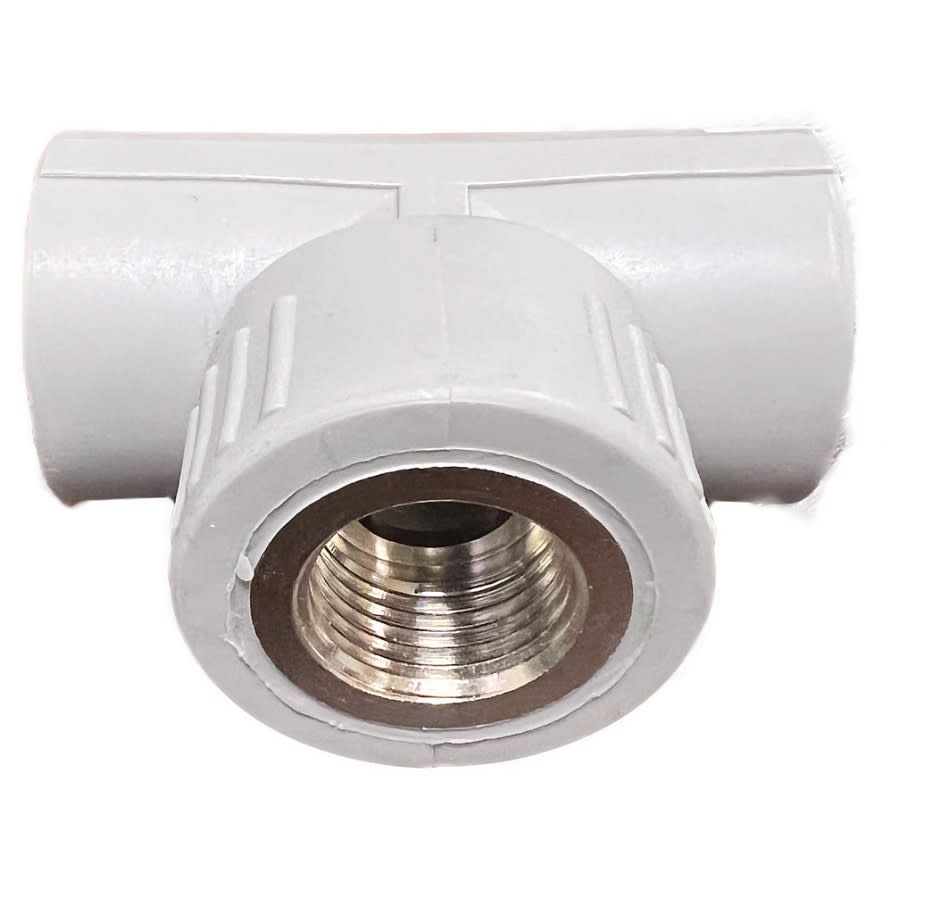 FITTING PPR GRIS TEE 20X20X1/2HI HOFFENS | FERRETERIA LUCAS