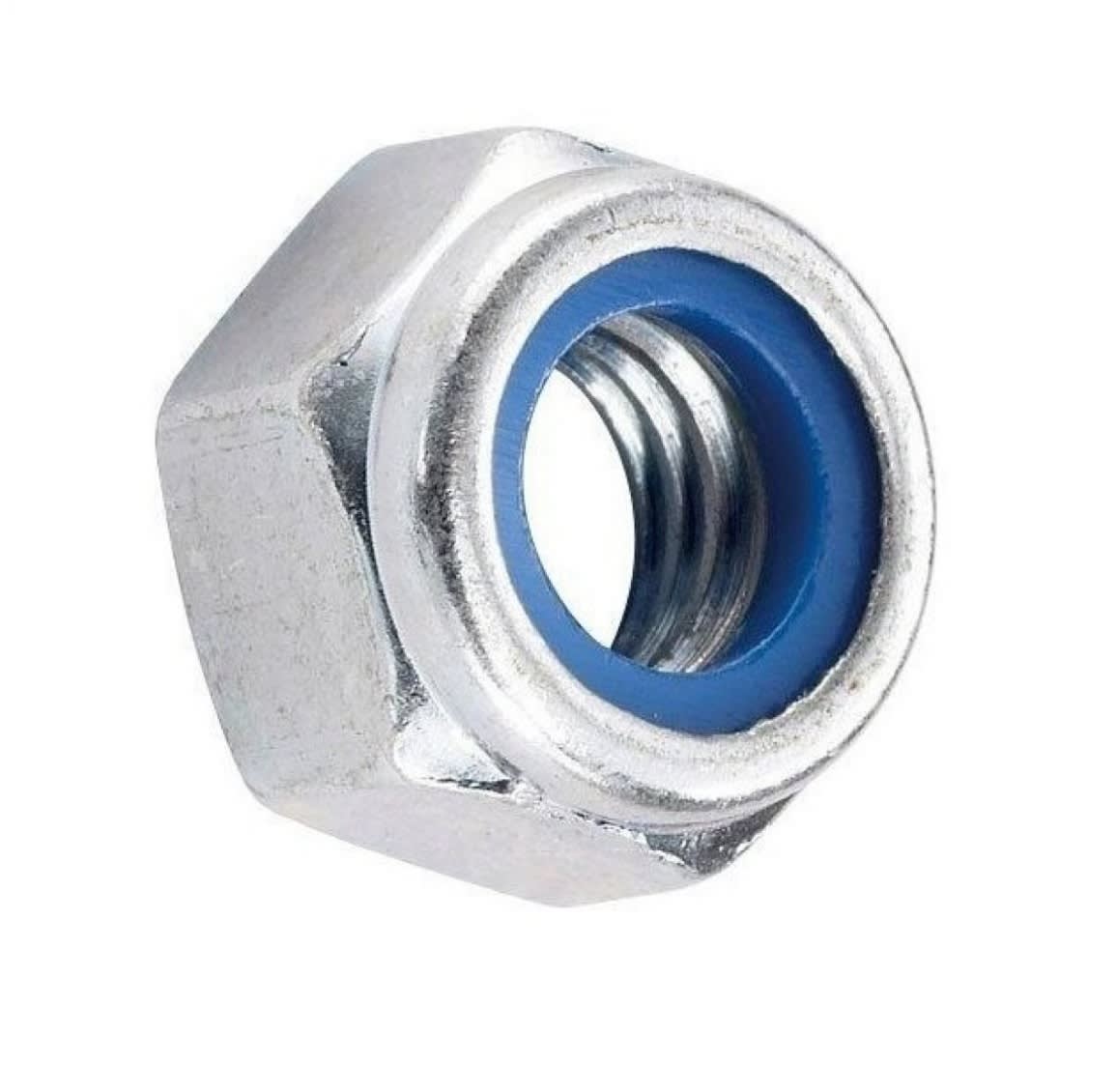 TUERCA CON SEGURO 1/4 UNC ZINCADO | FERRETERIA LUCAS