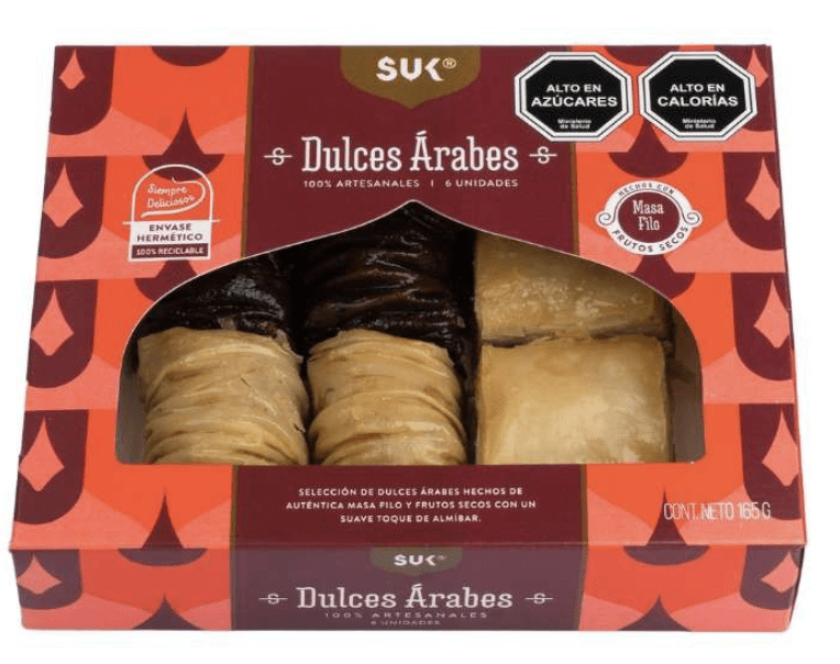 Dulces Arabes Cocktail 6 unidades. Suk | Green Conexion