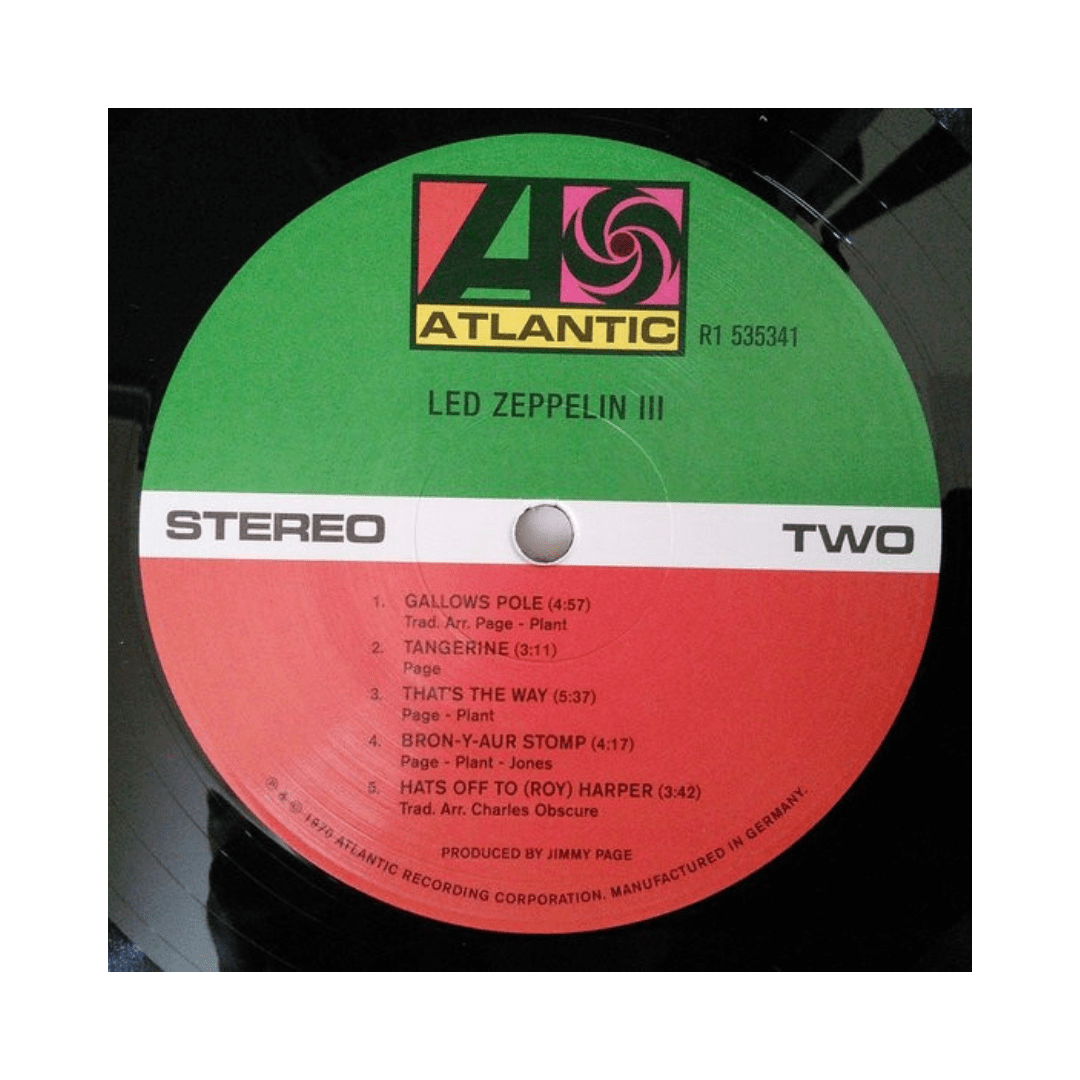 Vinilo Led Zeppelin Led Zeppelin Iii Remast | Espacio Musical Hifi