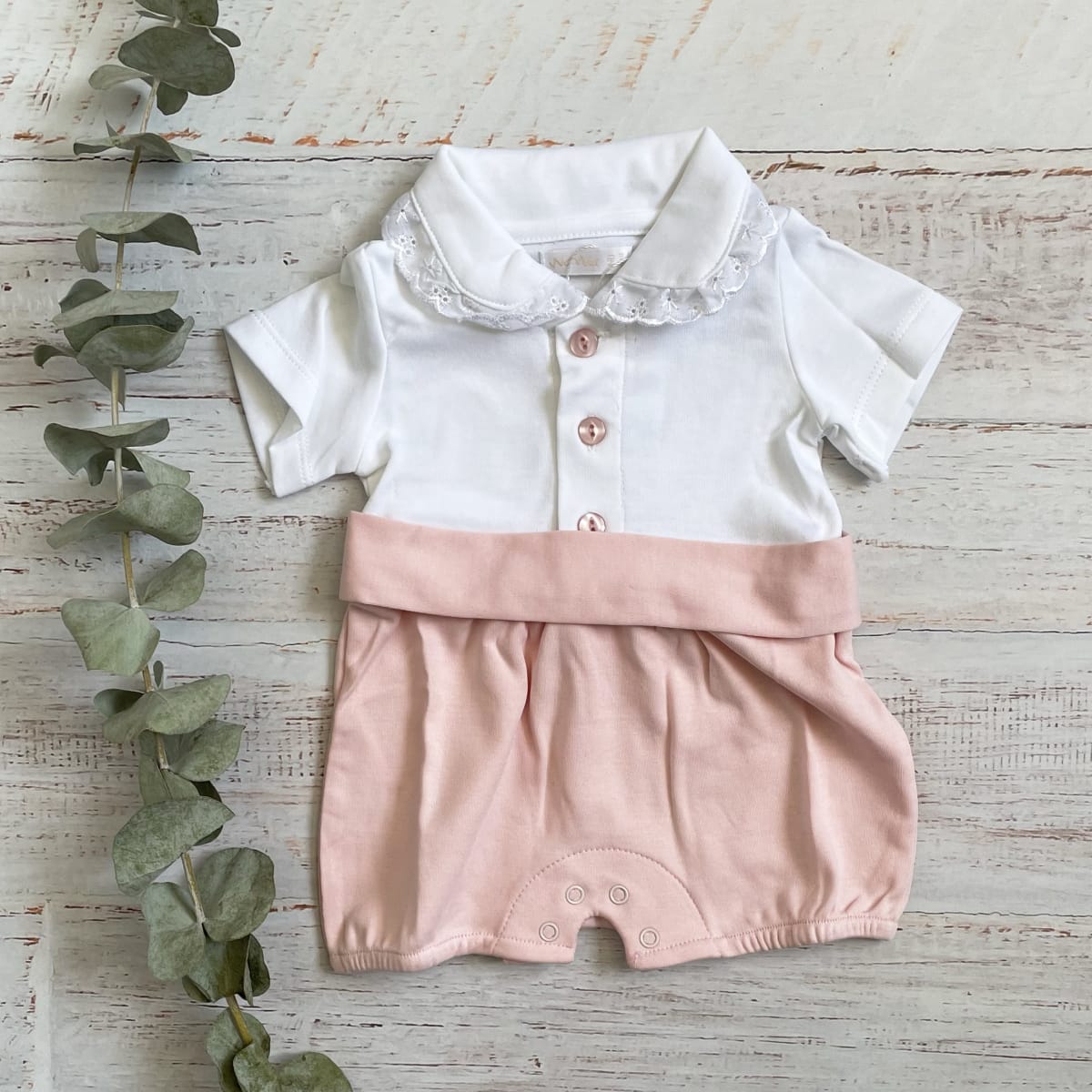 Enterito Wawa Corto Alex Rosado | Wawa Baby Desing