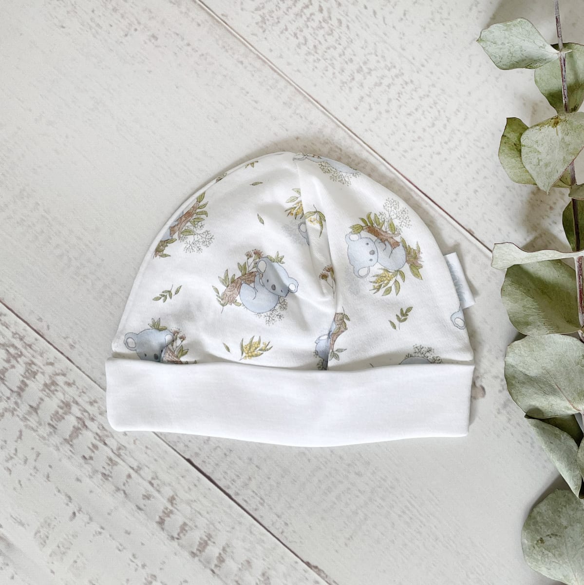 Gorro Wawa Koala Celeste | Wawa Baby Desing