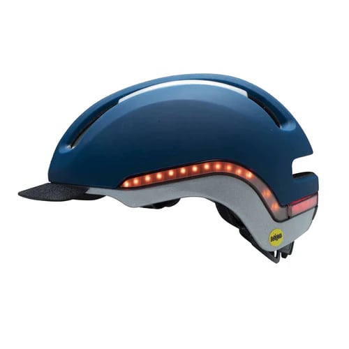 CASCO NUTCASE VIO NAVY LUZ LED USB | Cicloservice