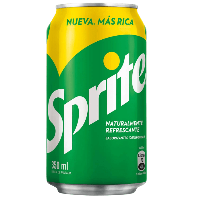 BEBIDA SPRITE LATA LATA 350 CC | Distribuidora Franchi SPA