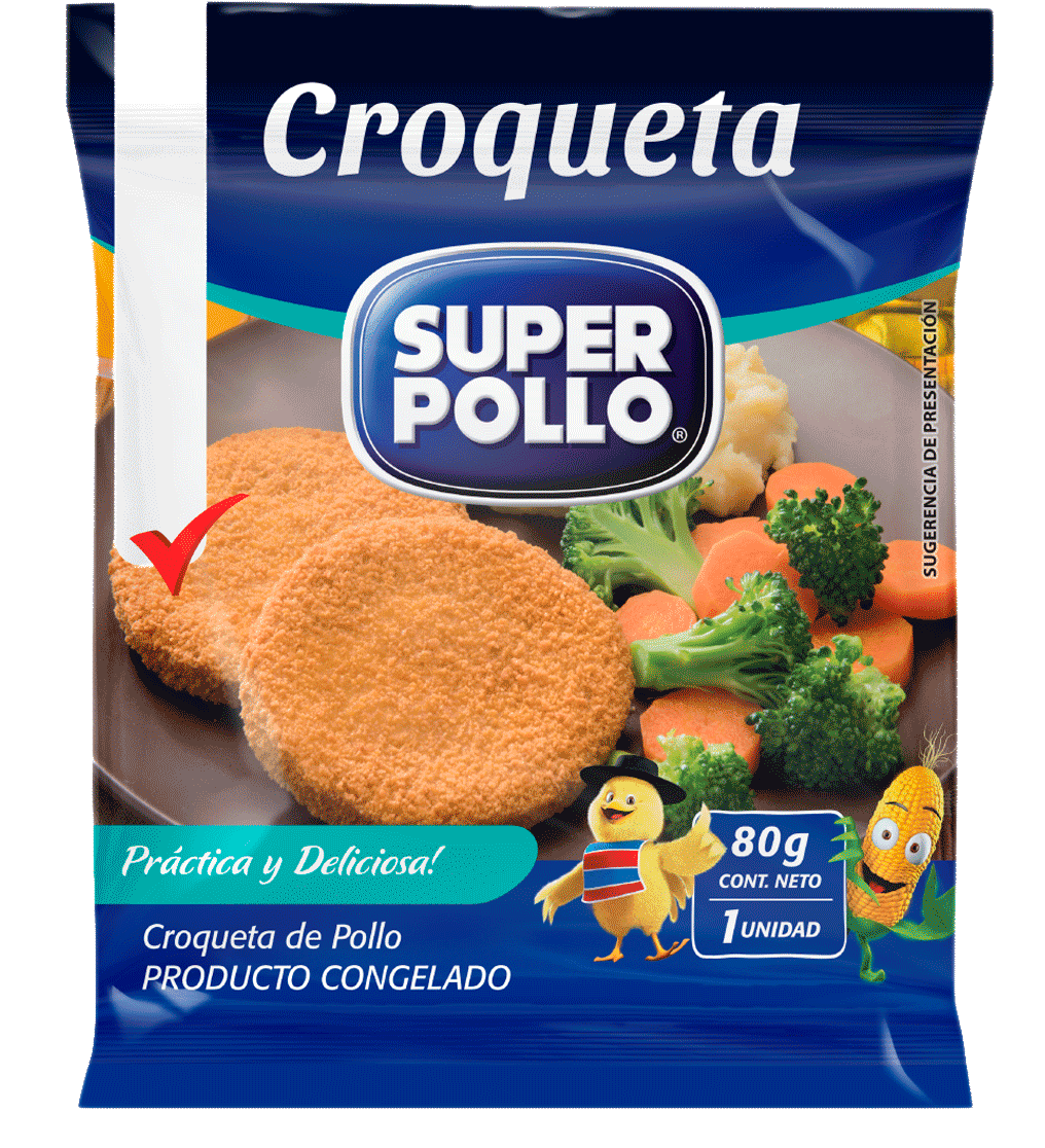 CROQUETA SUPER POLLO 80 GRAMOS | Franchi Quesos y Cecinas