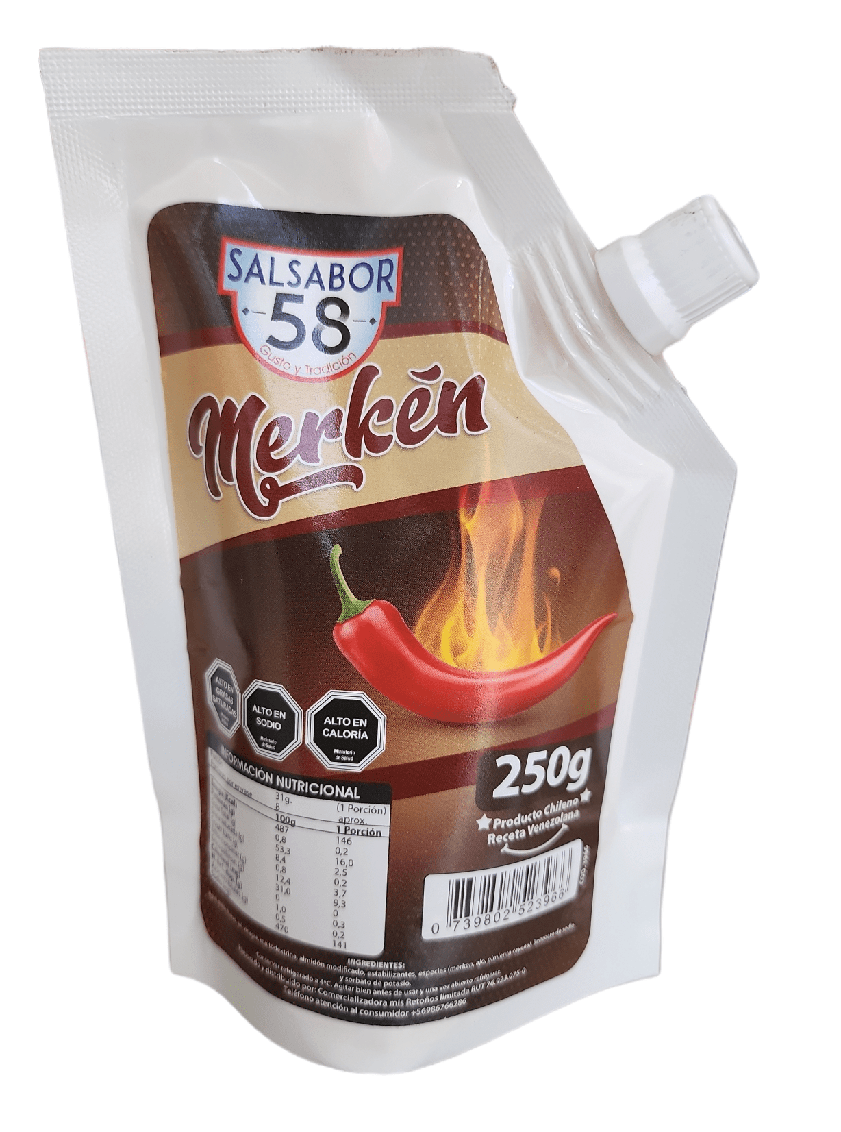 SALSA MERKEN EL PAISANO 250 GR | Franchi Quesos y Cecinas