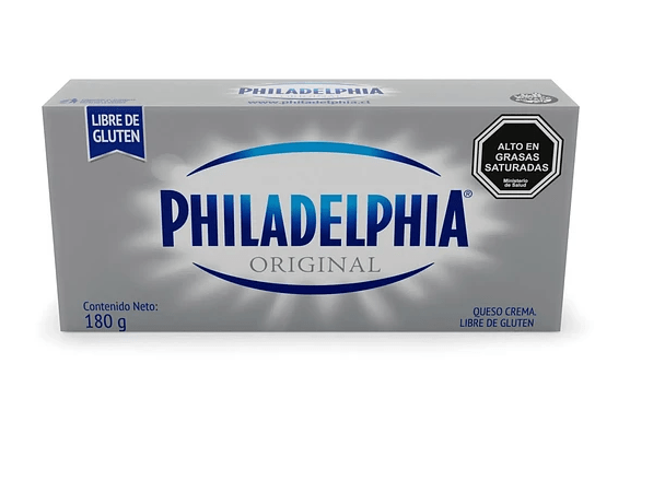 QUESO CREMA PHILADELPHIA 180 GR | Franchi Quesos y Cecinas