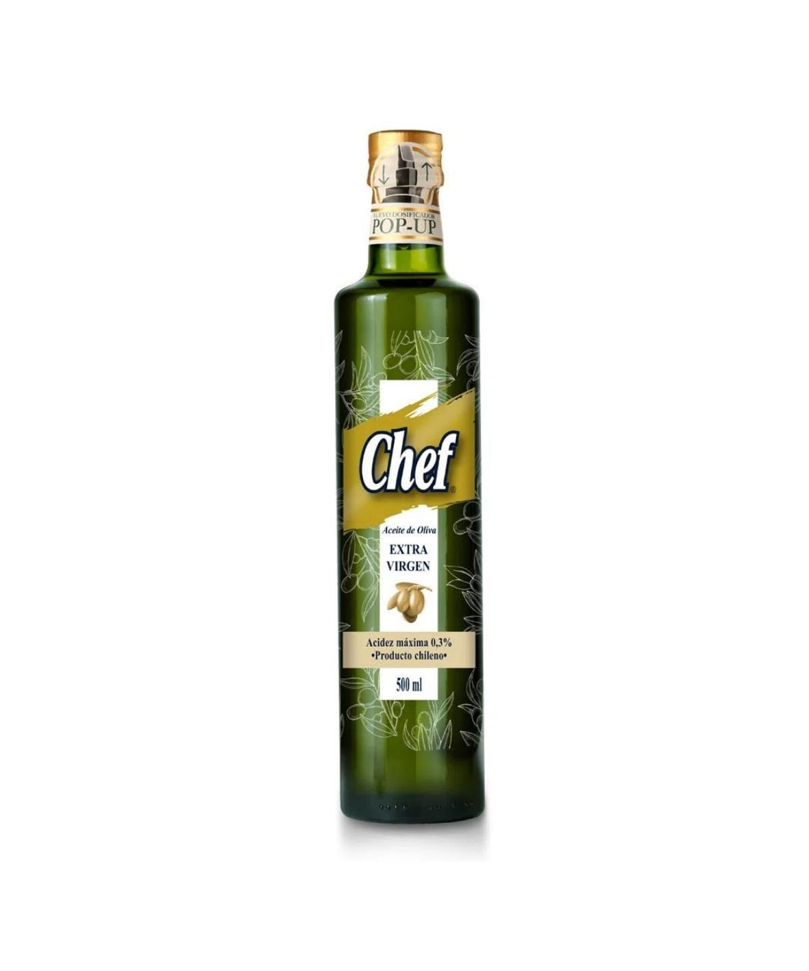 ACEITE DE OLIVA EXTRA VIRGEN CHEF 500ML | Franchi Quesos y Cecinas