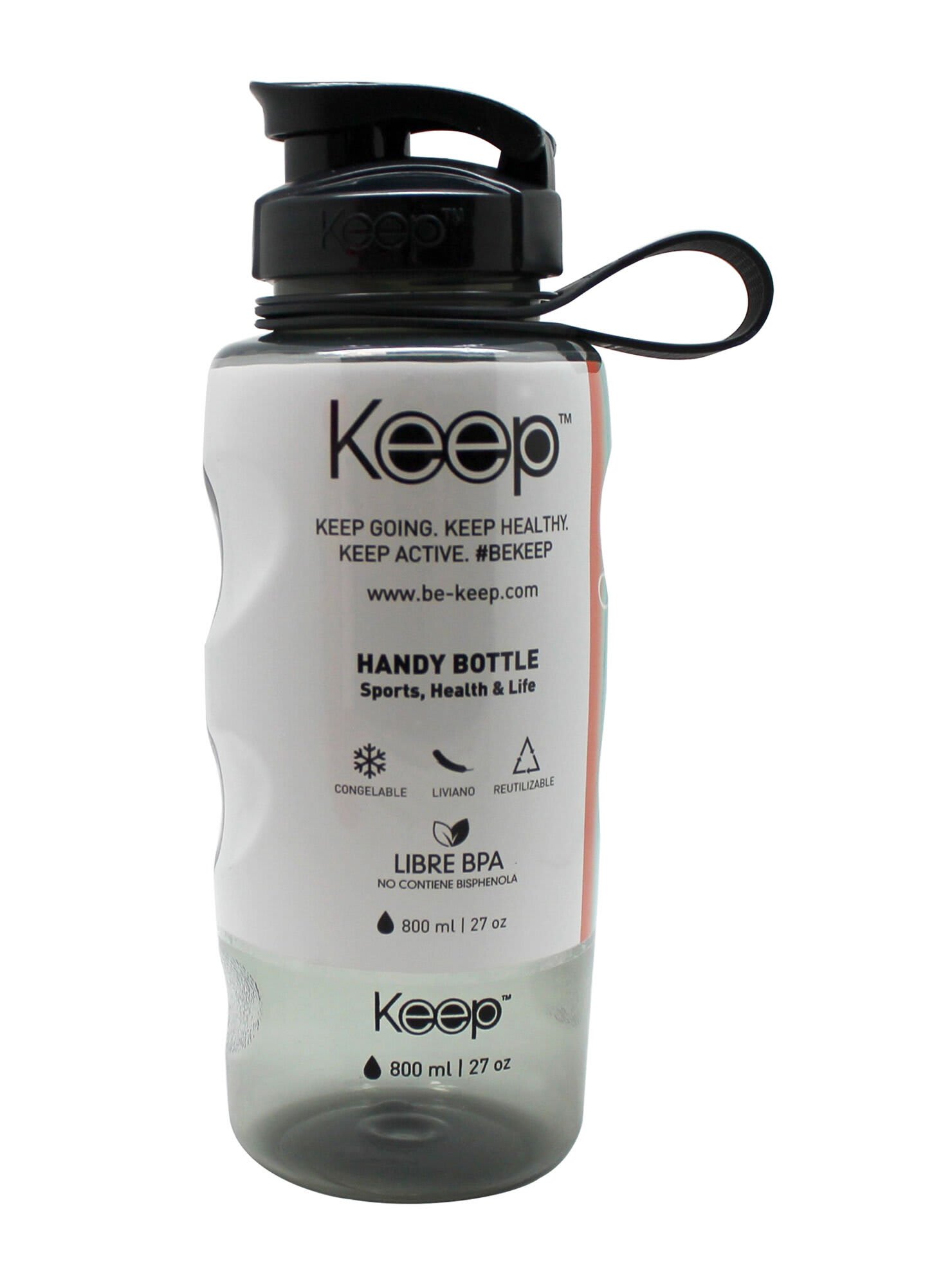 Botella colores Keep 800ml | Eyael Alimentos