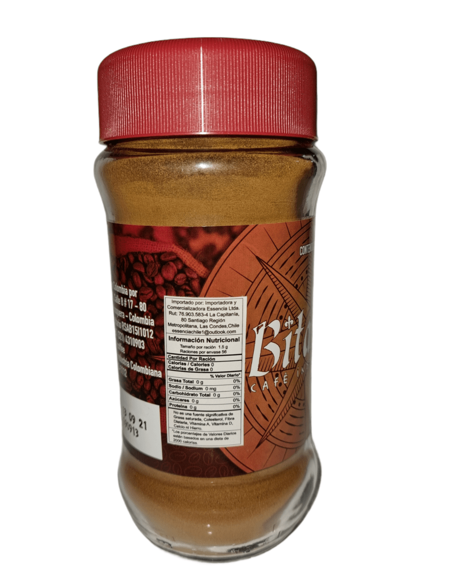 Café instantáneo Colombiano Bitácora 85g. | Eyael Alimentos