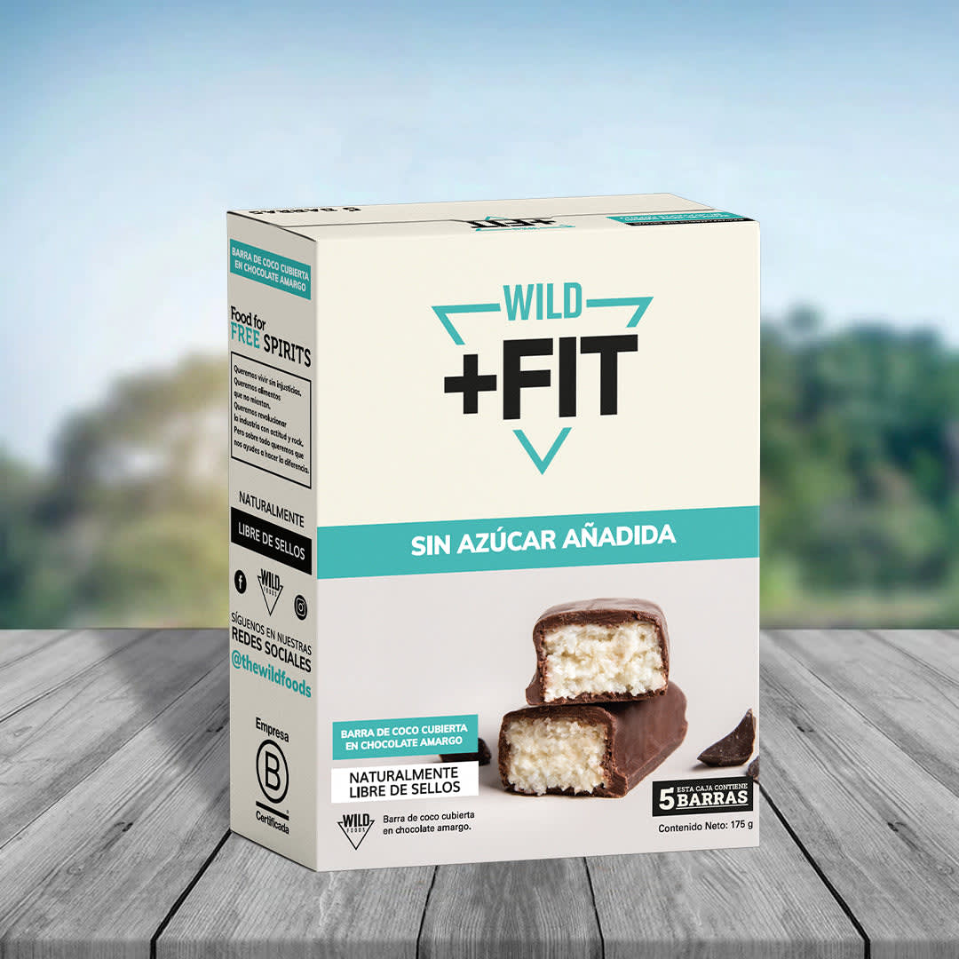 Barra Fit coco chocolate 5u. | Eyael Alimentos