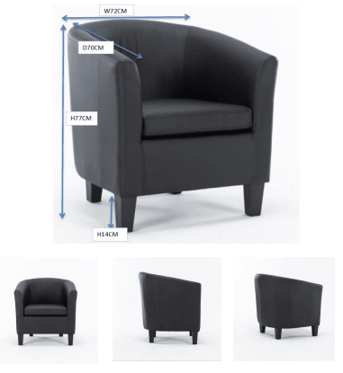 Poltrona Dante | M & R Muebles