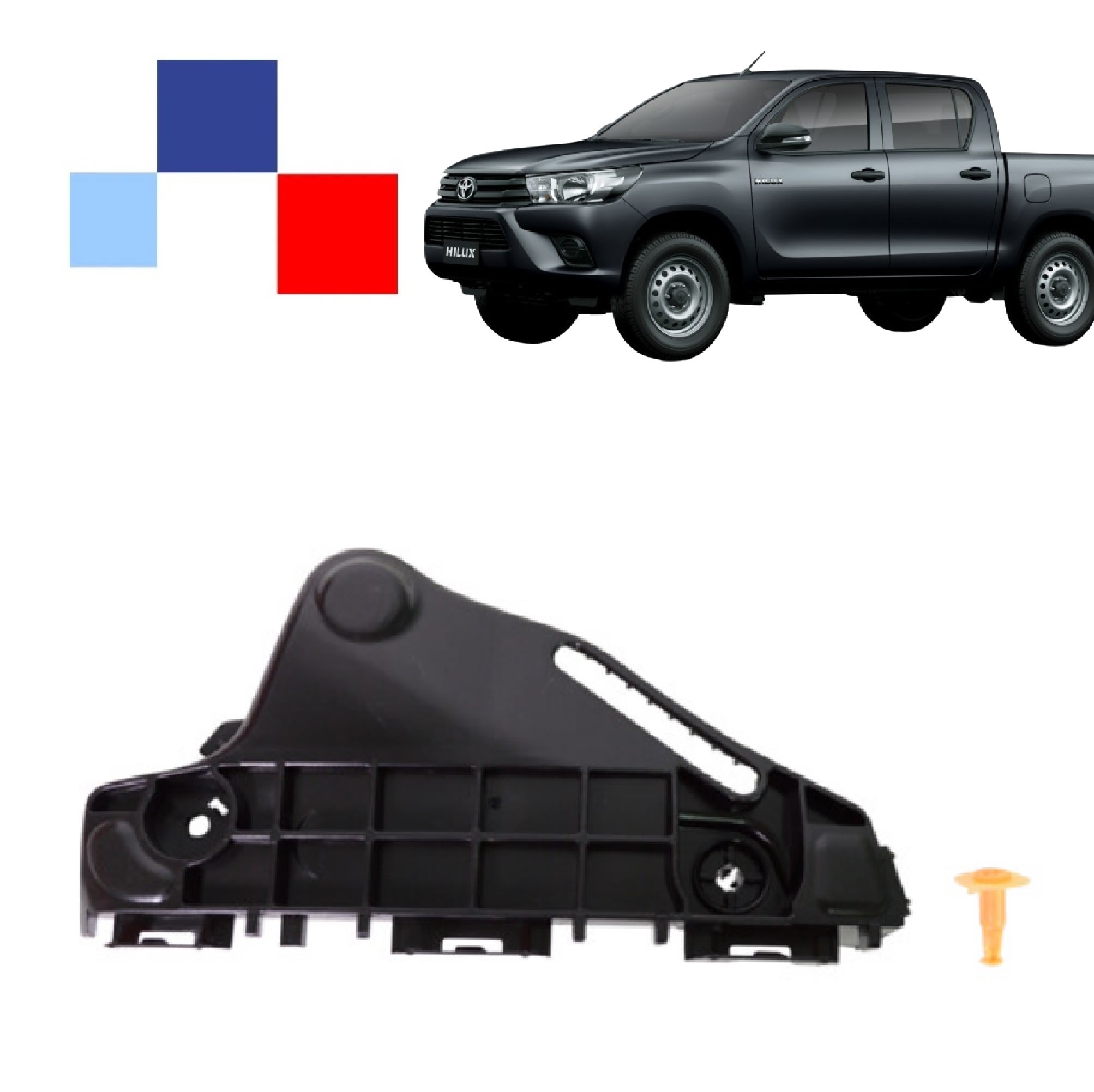 MENSULA TOYOTA HILUX REVO DX 2016-2019 | Comercial Autotrack