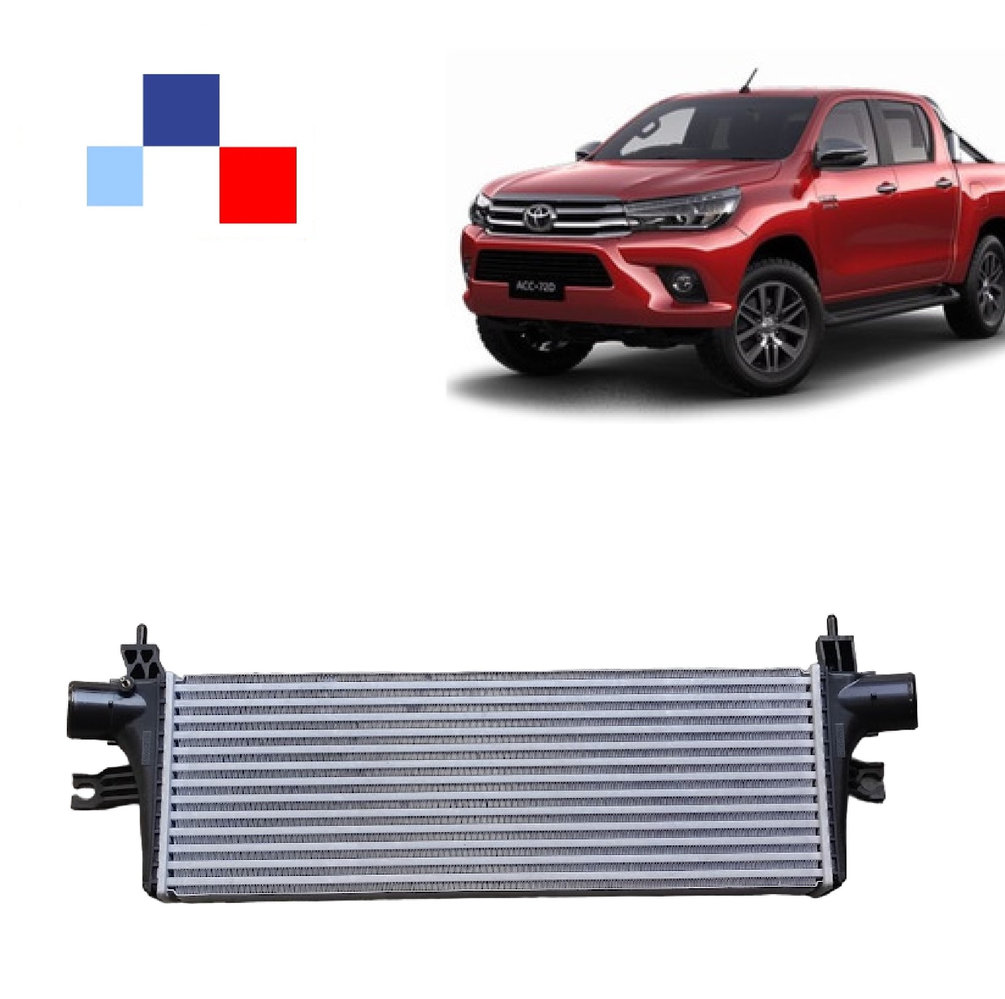 INTERCOOLER TOYOTA HILUX REVO 2016-2019 | Comercial Autotrack