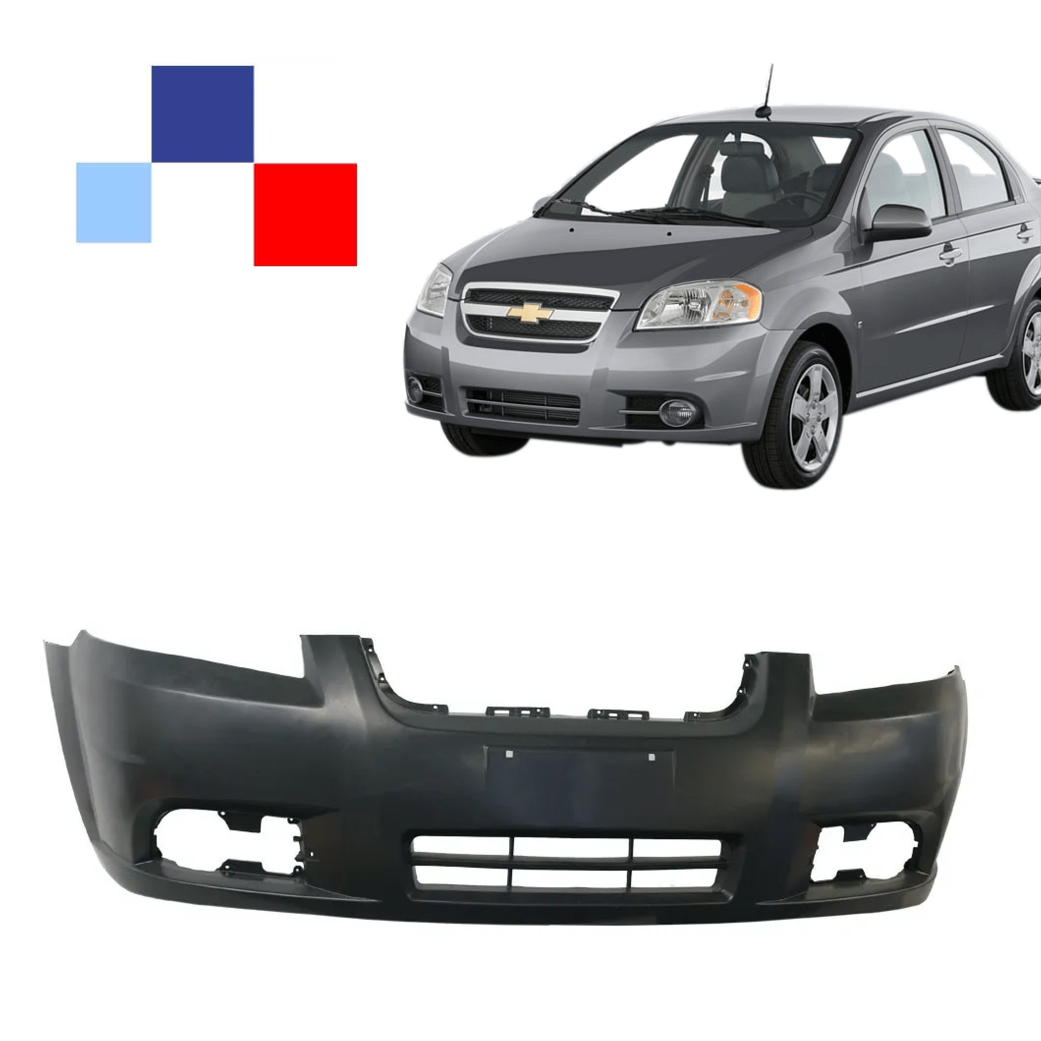 PARACHOQUE DELANTERO CHEVROLET AVEO SEDAN 2007-2015 | Comercial Autotrack