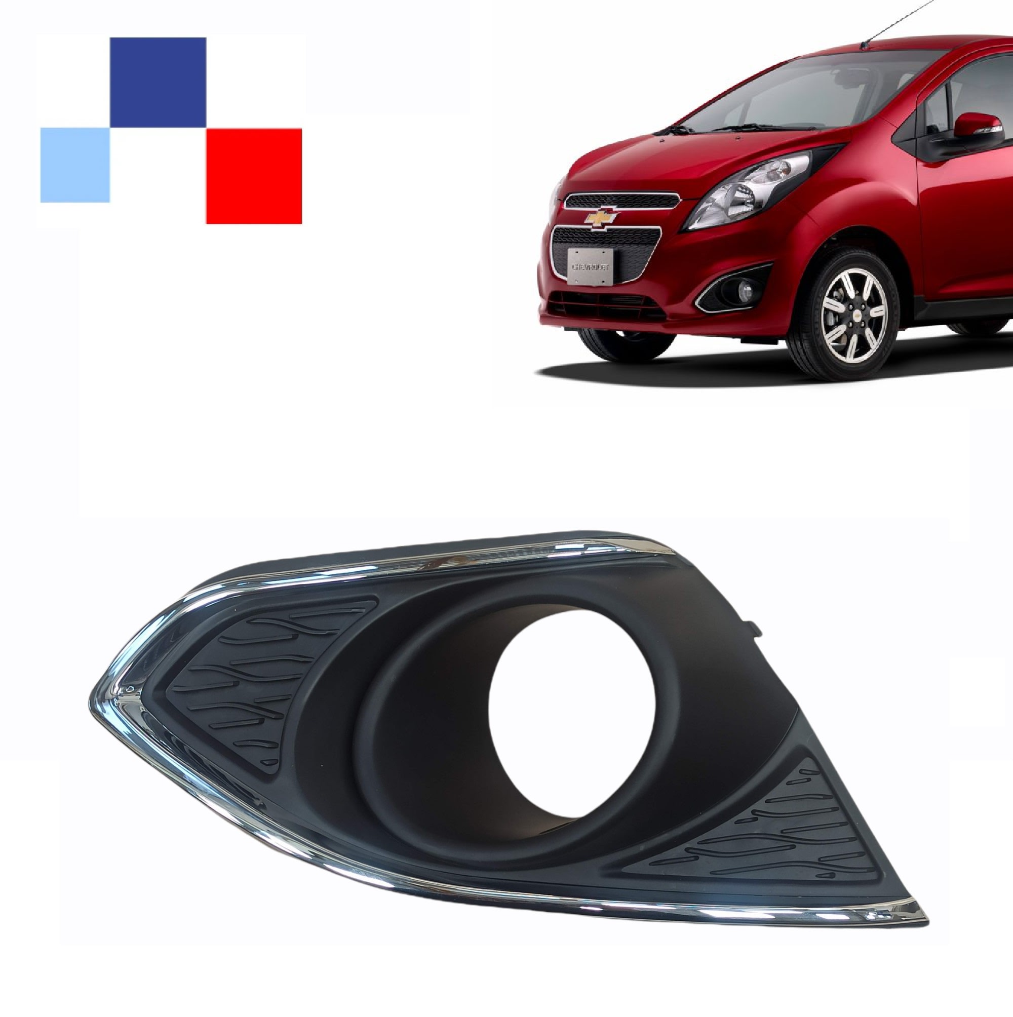 BISEL NEBLINERO CHEVROLET SPARK GT 2014-2017 | Comercial Autotrack