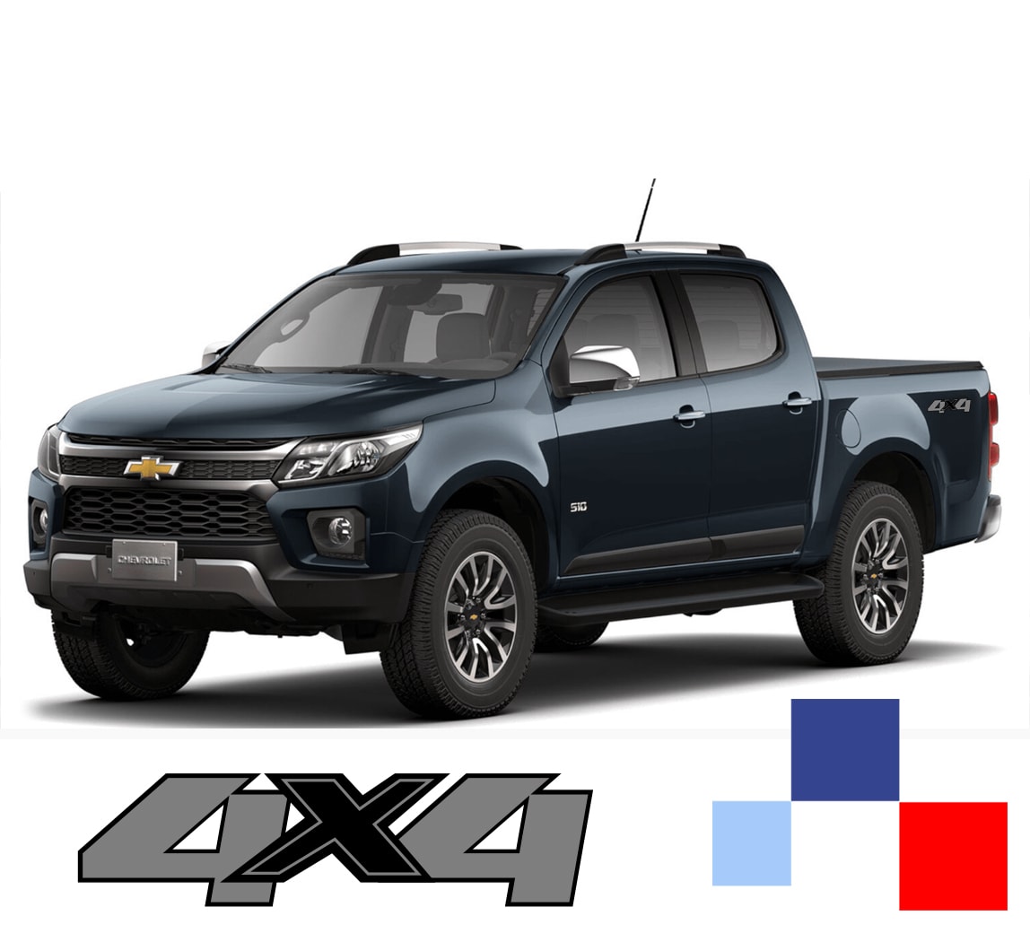 EMBLEMA ADHESIVO PICK UP CHEVROLET COLORADO | Comercial Autotrack