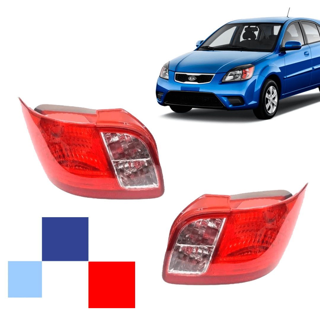 FAROL FOCO KIA RIO JB TRASERO 2005-2011 | Comercial Autotrack