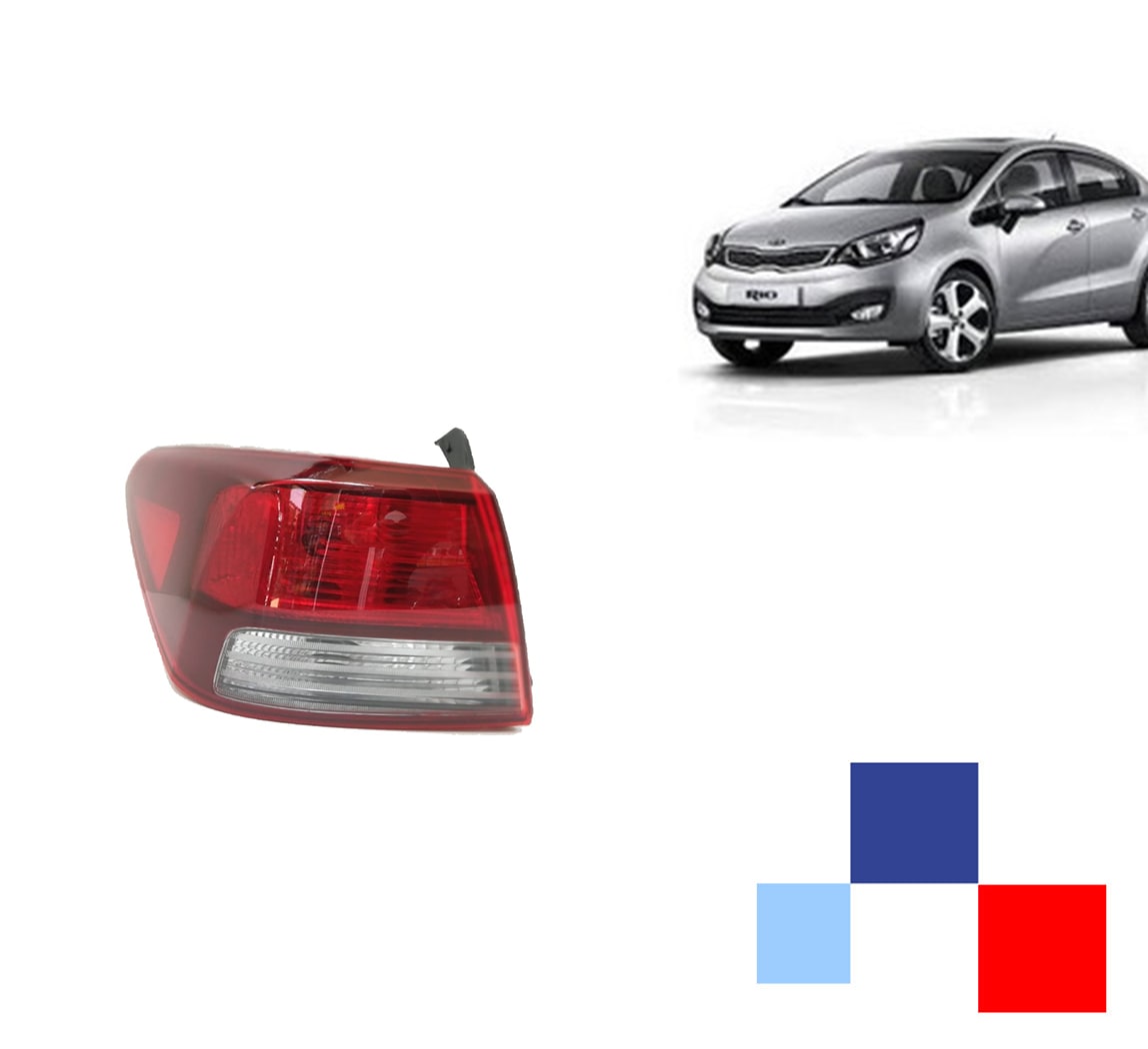 FAROL FOCO KIA RIO 4 TRASERO EXTERIOR 2017 | Comercial Autotrack