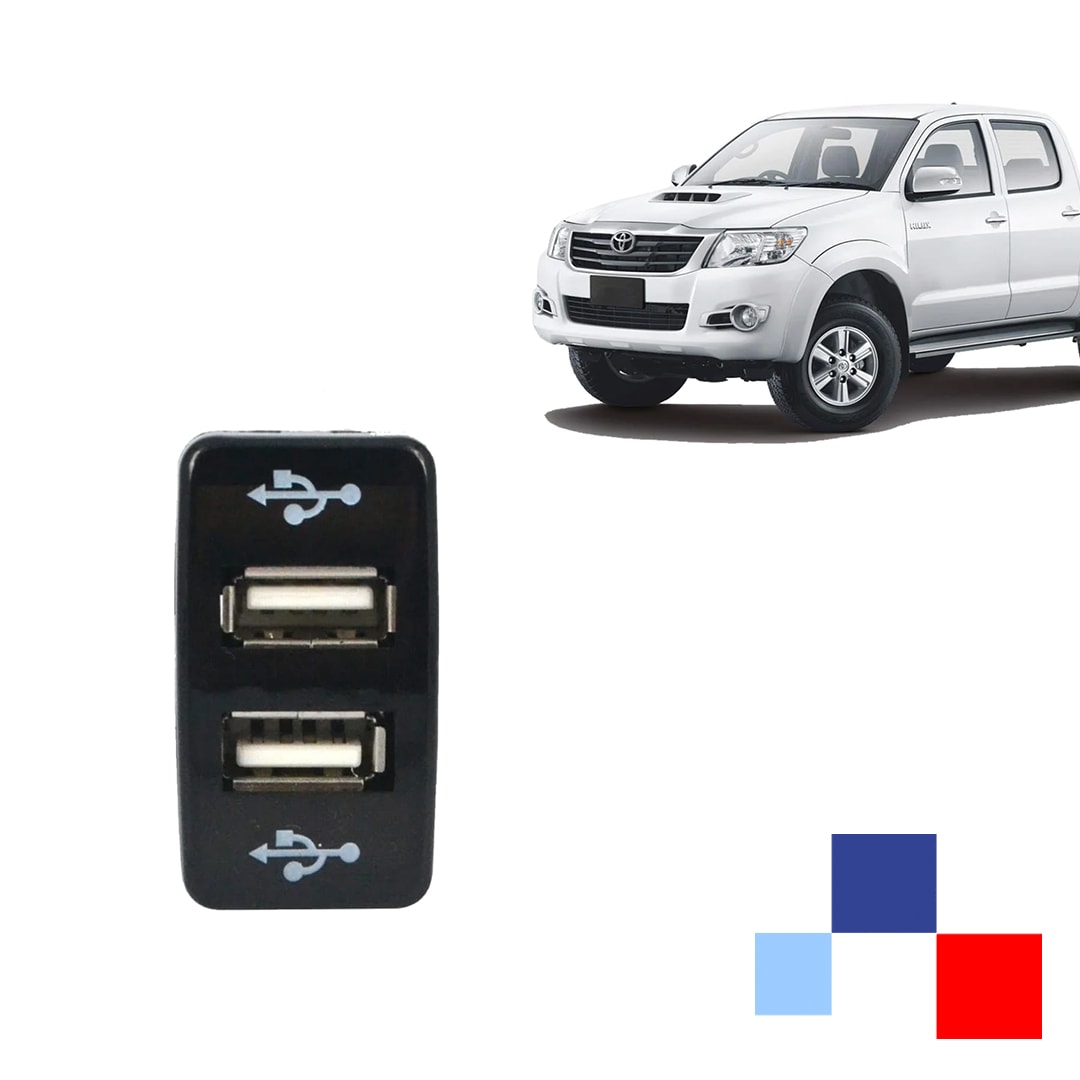 CONECTOR USB TOYOTA HILUX 2006-2015 | Comercial Autotrack