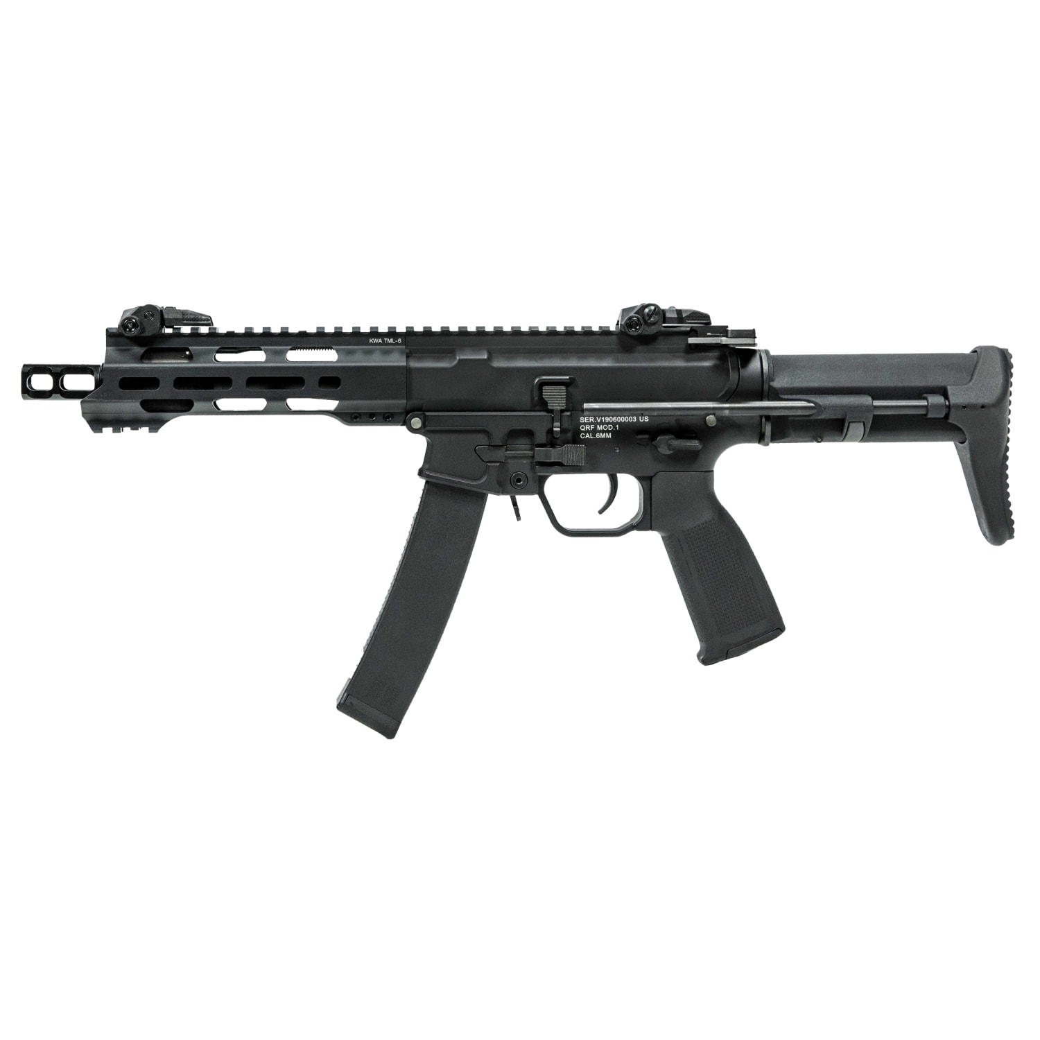 KWA - QRF MOD 1 AEG 2.5 (Negro) | GO GO GO Airsoft & Tactical Gear