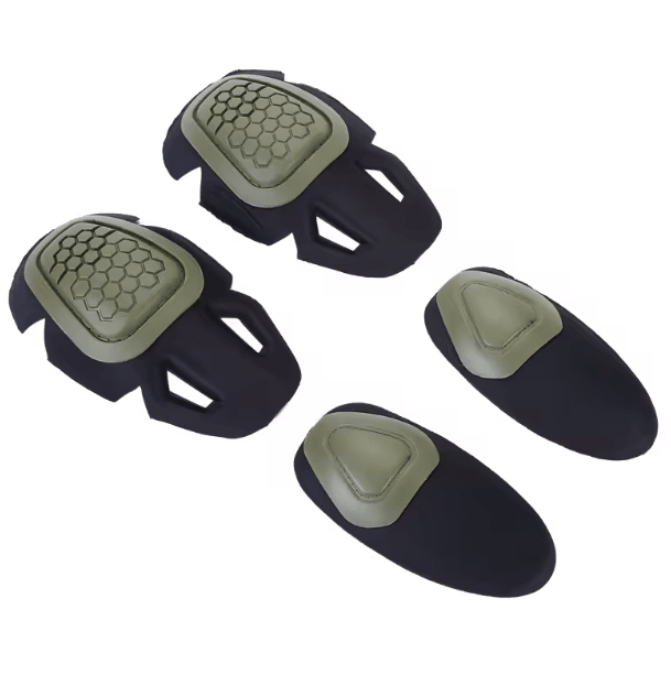 SIVI - RODILLERAS Y CODERAS G3 HEXAGONO (VERDE) | GO GO GO Airsoft ...