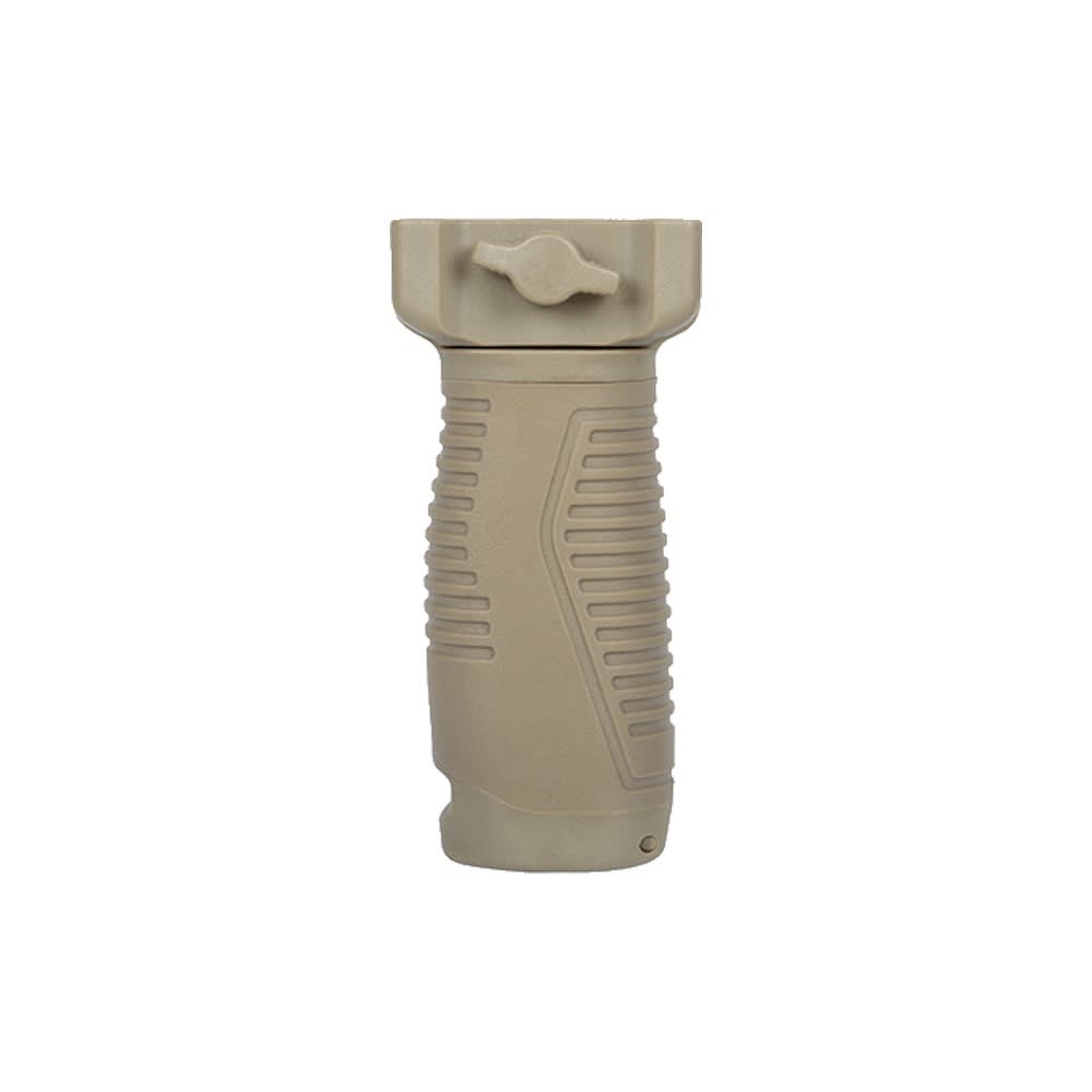 Vertical Foregrip Battery Holder (Dark Earth) | GO GO GO Airsoft ...