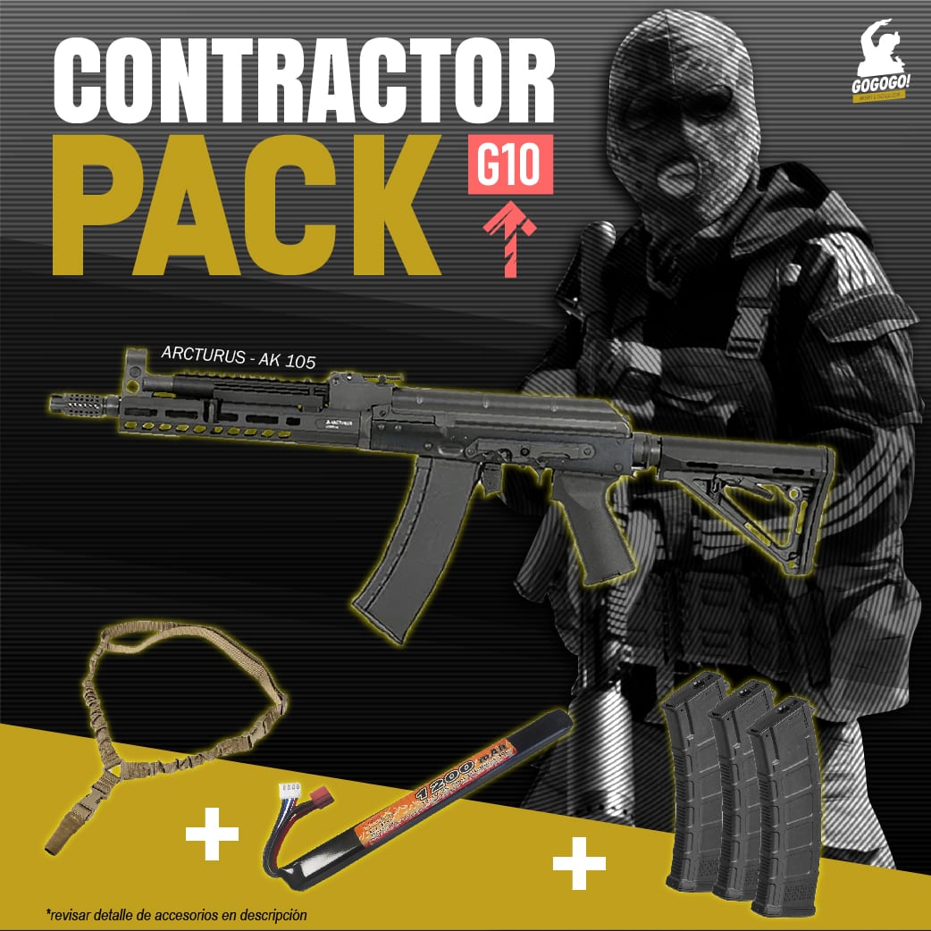 CONTRACTOR PACK - G10 | GO GO GO Airsoft & Tactical Gear