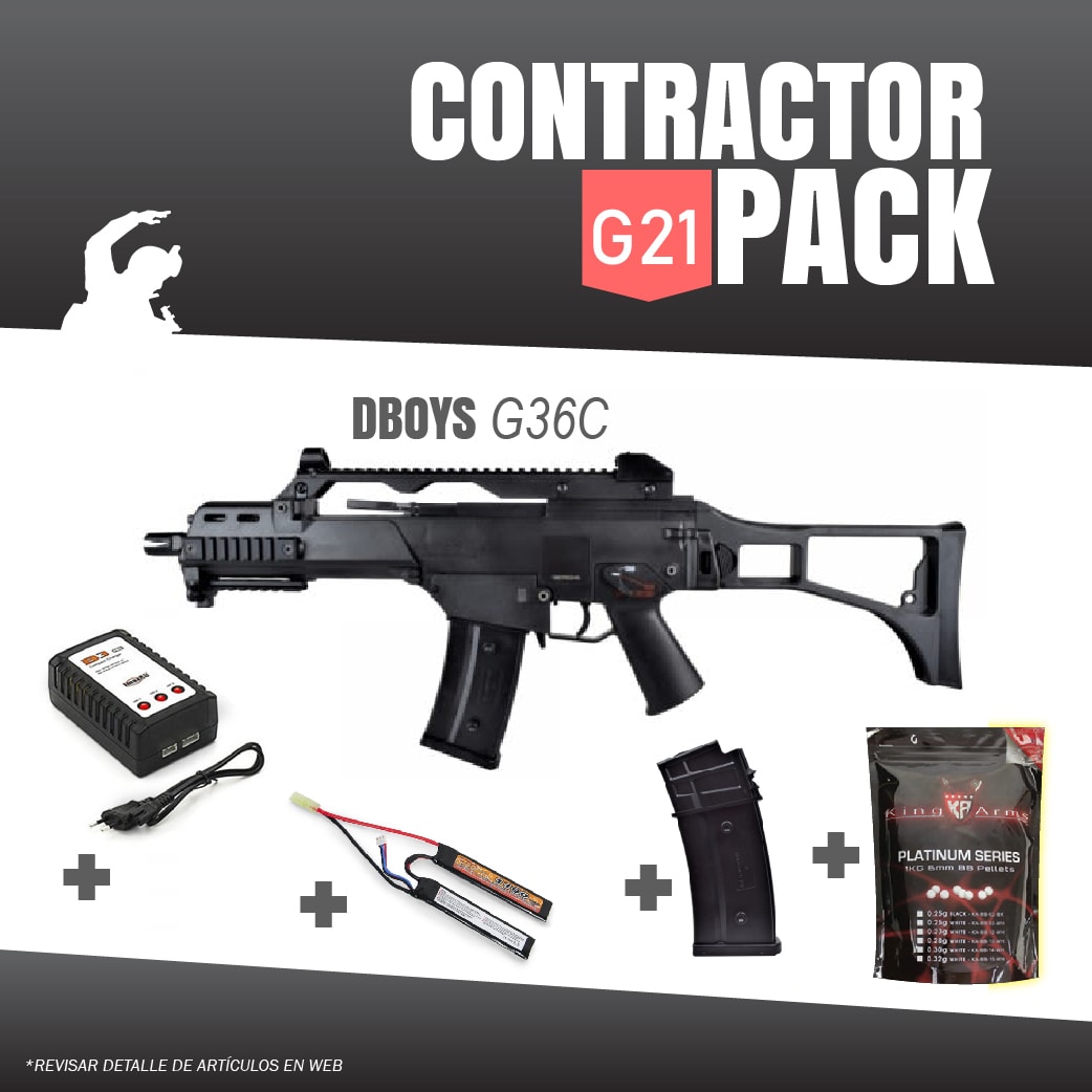 CONTRACTOR PACK - G21 | GO GO GO Airsoft & Tactical Gear