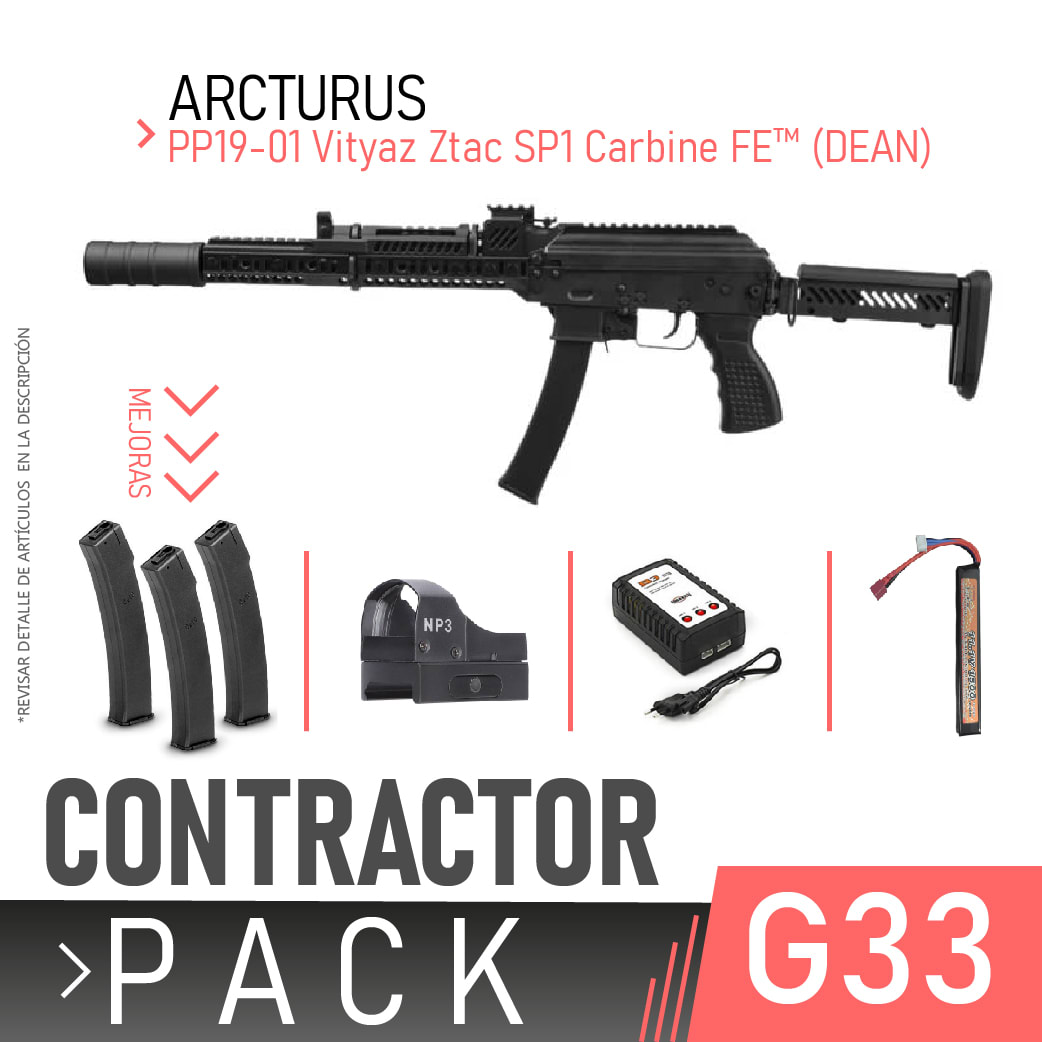 CONTRACTOR PACK - G33 | GO GO GO Airsoft & Tactical Gear