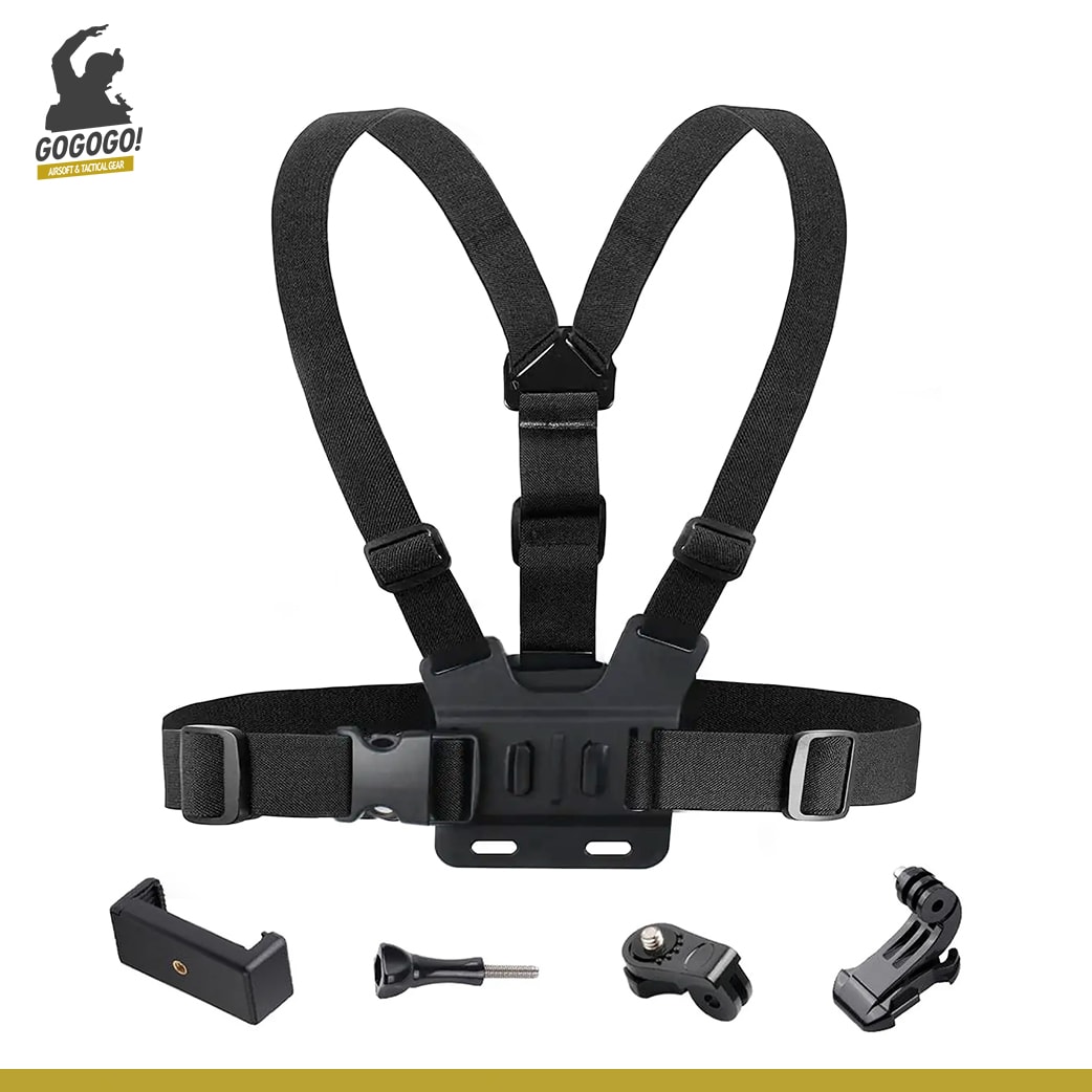 Arnés de Pecho para GoPro | GO GO GO Airsoft & Tactical Gear