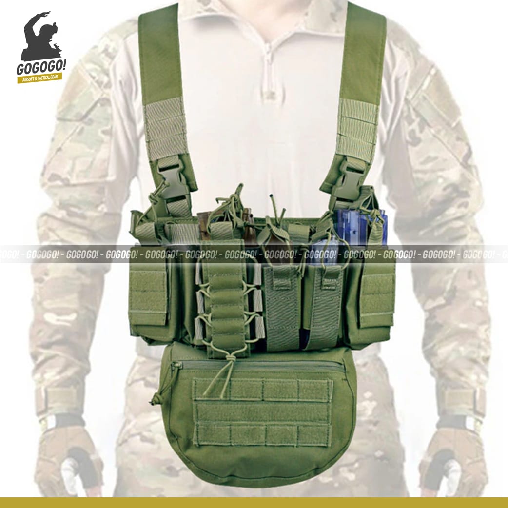 Chest Rig D3CR V2 (Verde) | GO GO GO Airsoft & Tactical Gear
