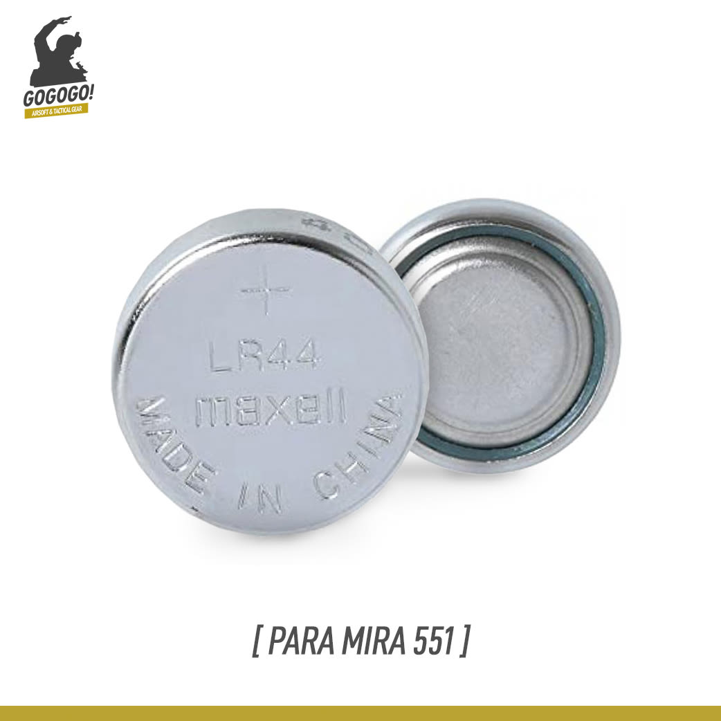 MAXELL - Pilas Tipo LR44 (Par) | GO GO GO Airsoft & Tactical Gear