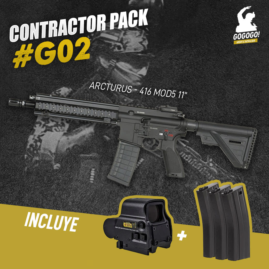 CONTRACTOR PACK - G02 | GO GO GO Airsoft & Tactical Gear