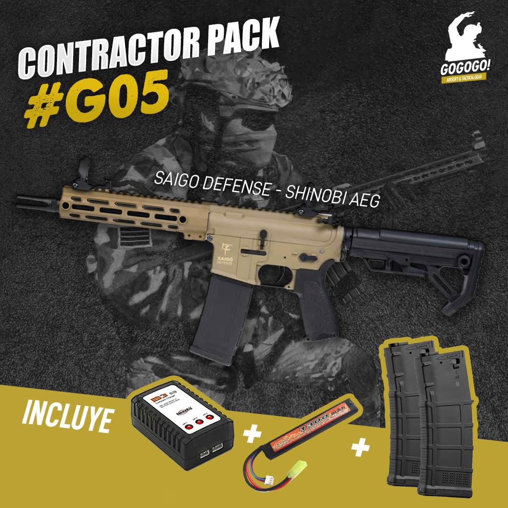 CONTRACTOR PACK - G05 | GO GO GO Airsoft & Tactical Gear