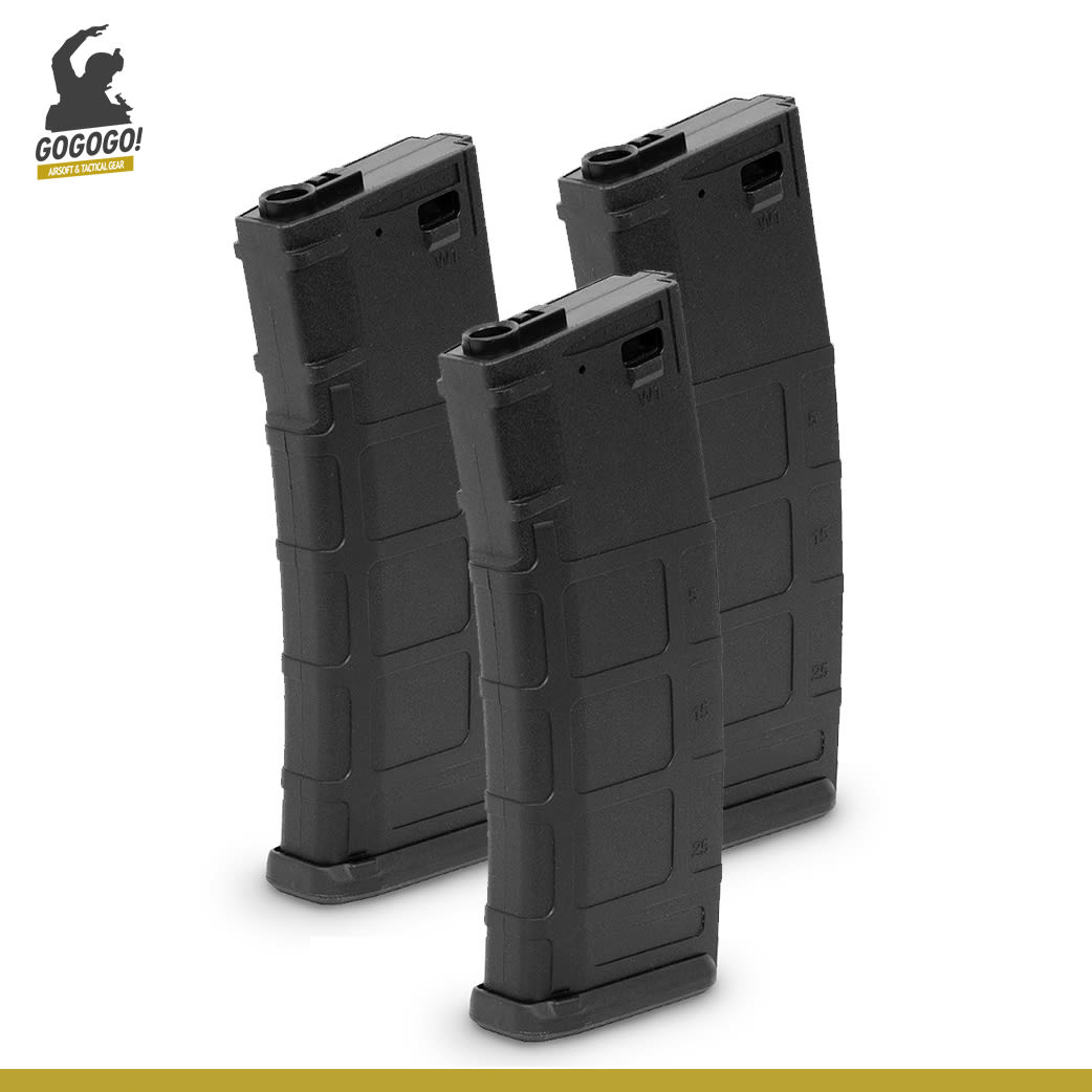 GO PACK! - X3 MAG ALPHA SERIES PMAG Mid-Cap 140rds. | GO GO GO Airsoft ...