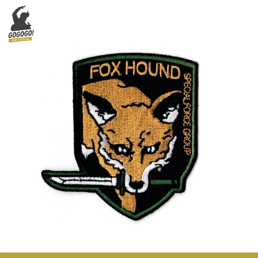 PARCHE Fox Hound | GO GO GO Airsoft & Tactical Gear