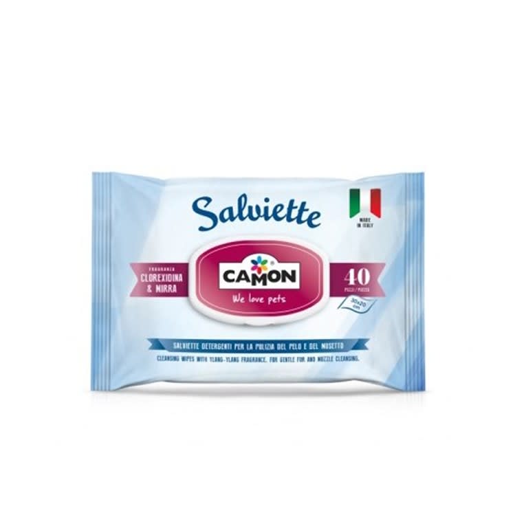 Toallitas Humedas Camon 40 unidades | Comercial Cancats Pet Store spa