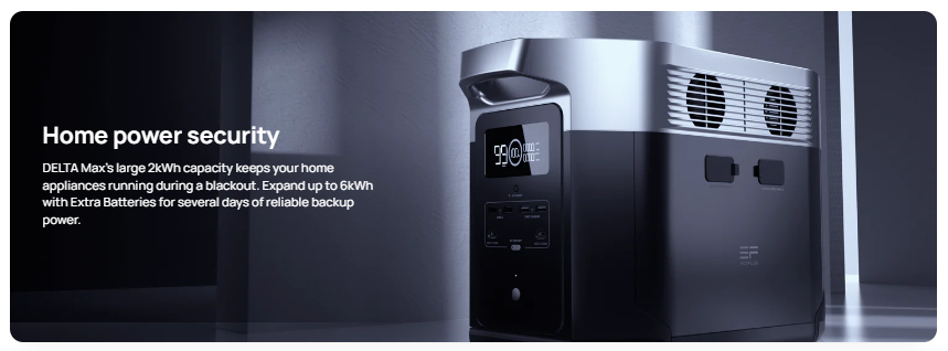 Ecoflow Delta Max 2 | AWL - Carpas de techo - Ecoflow - Selk´bag