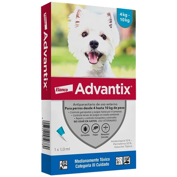 ADVANTIX PIPETA PERRO 4 - 10 KG | OH! FARMACIA VETERINARIA ADVANTIX PIPETA PERRO 4 - 10 KG | OH! FARMACIA VETERINARIA