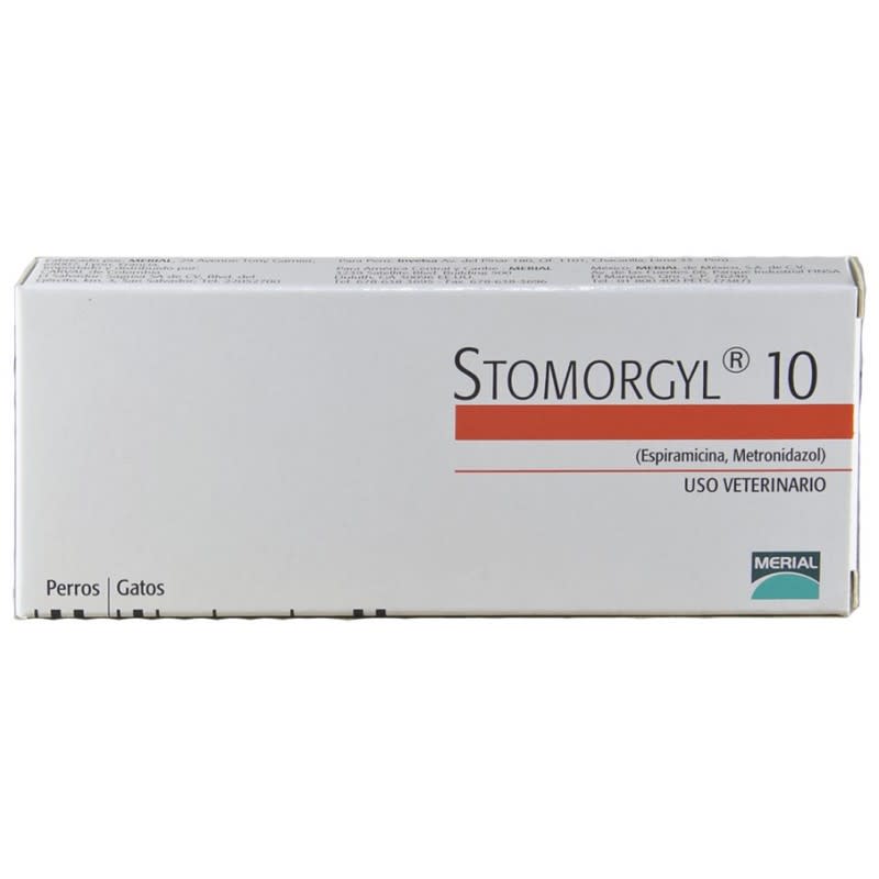 STOMORGYL 10 | OH! FARMACIA VETERINARIA