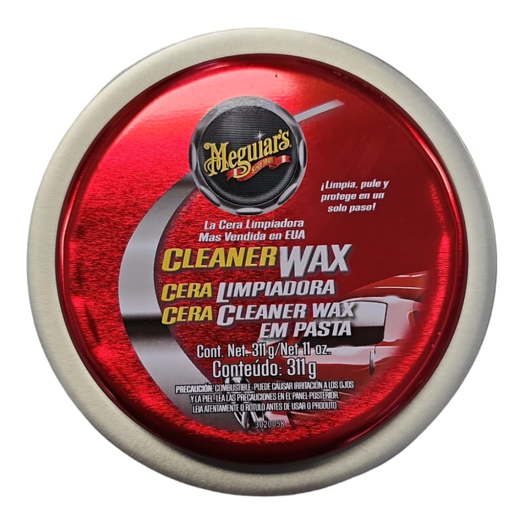 CLEANER WAX PASTE MEGUIARS | Car and Truck Ltda