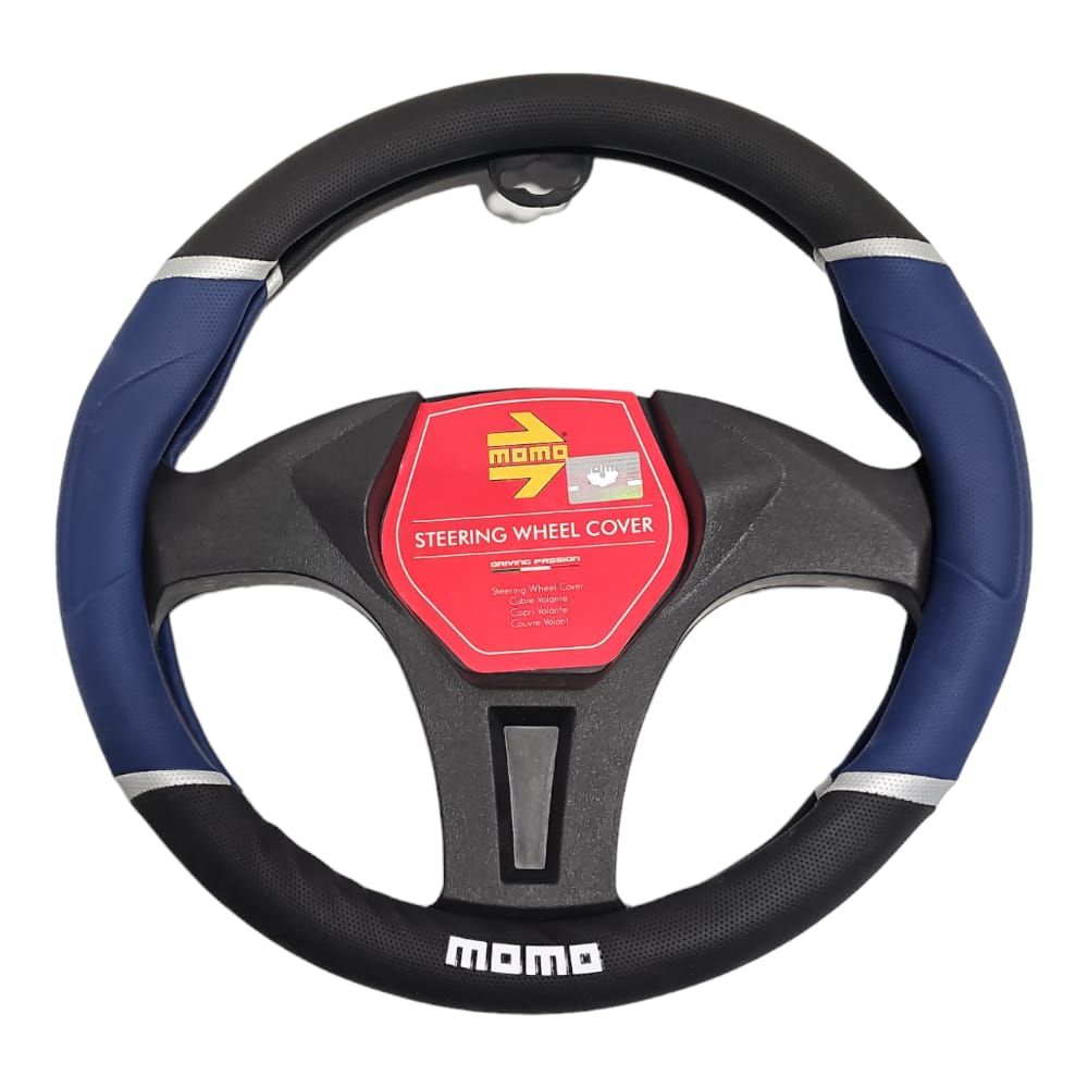 CUBRE VOLANTE MOMO SWC015BBLU | Car and Truck Ltda