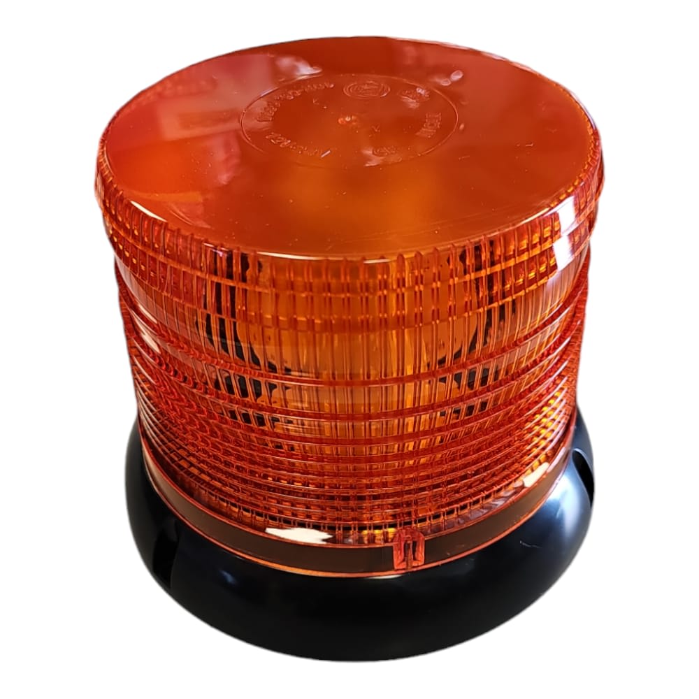 BALIZA LED 12/24V AMBAR APERNADA E IMAN | Car and Truck Ltda