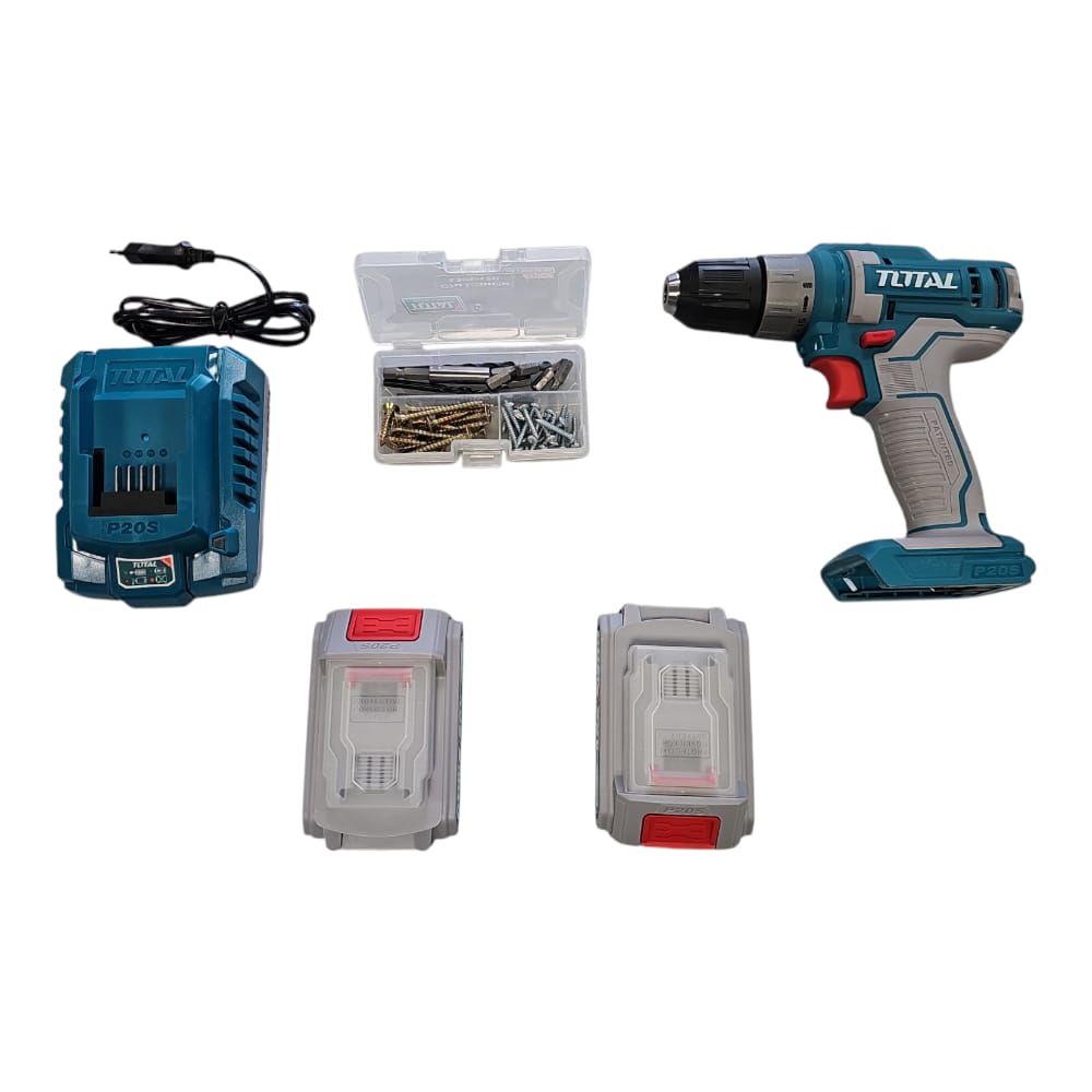 TALADRO INALAMBRICO 3/8 20V TOTAL TDLI200528-7 | Car and Truck Ltda